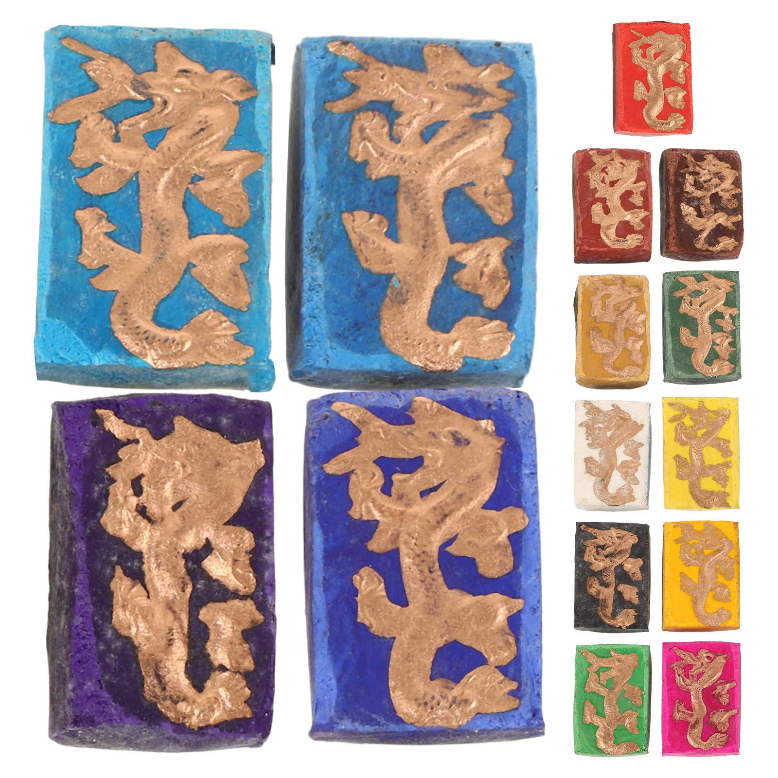 Masteelf 15Pcs Chinese Ink Stick Drawing Ink Stick Traditional ...