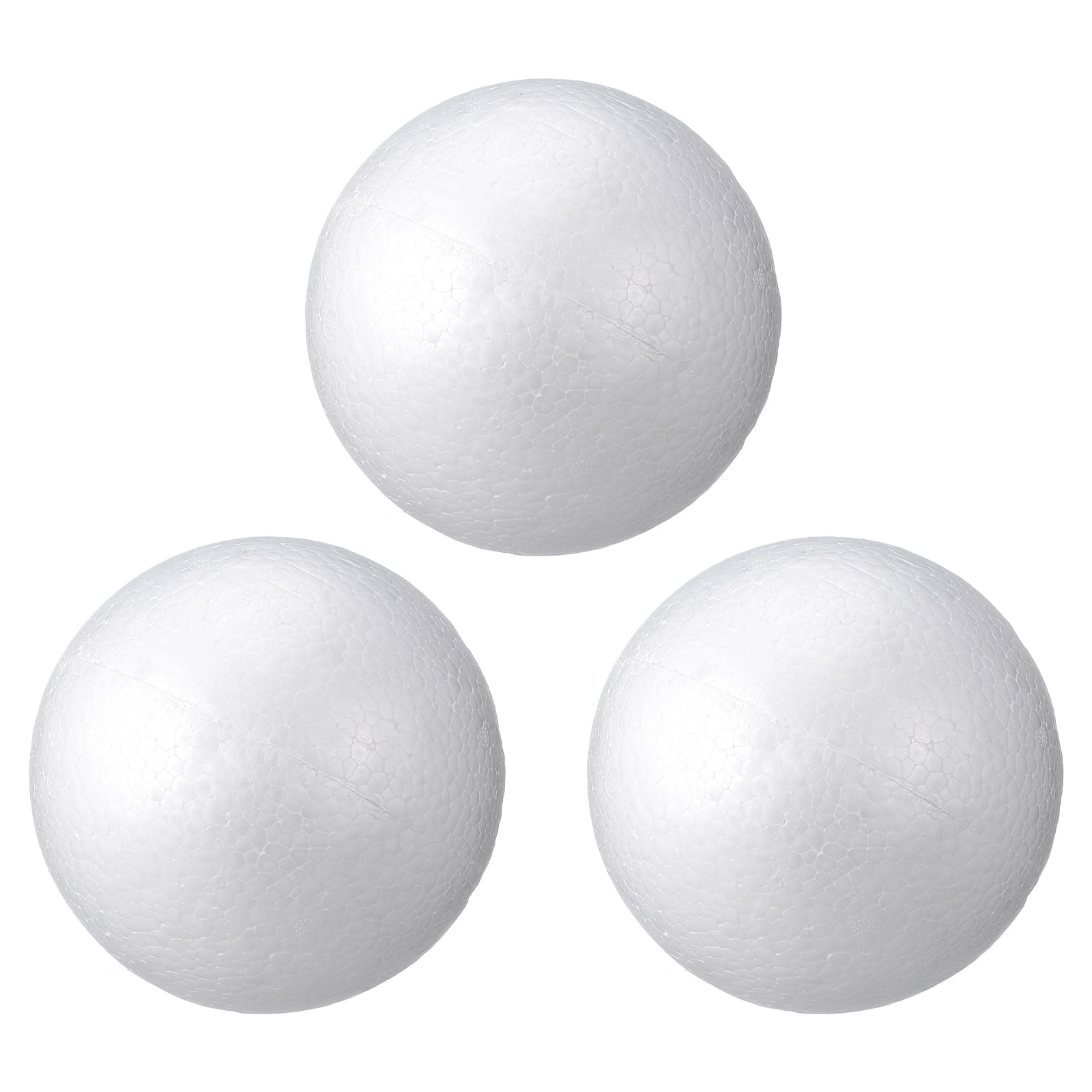 Masteelf 15cm 3pcs Balls for Craft White Balls Round Polystyrene Balls ...