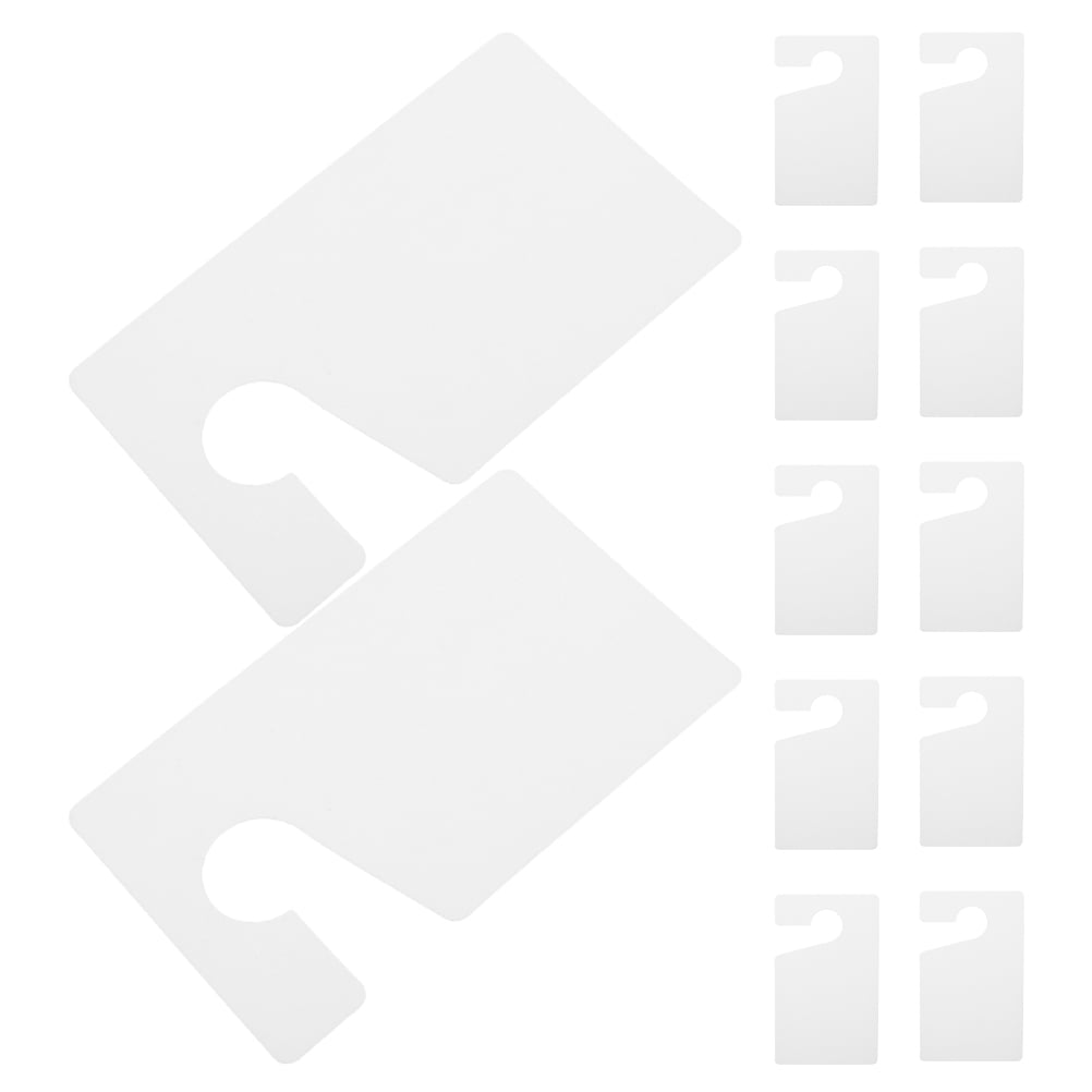 Masteelf 15pcs Blank Parking Permit Tags Weatherproof DIY Car Rear ...