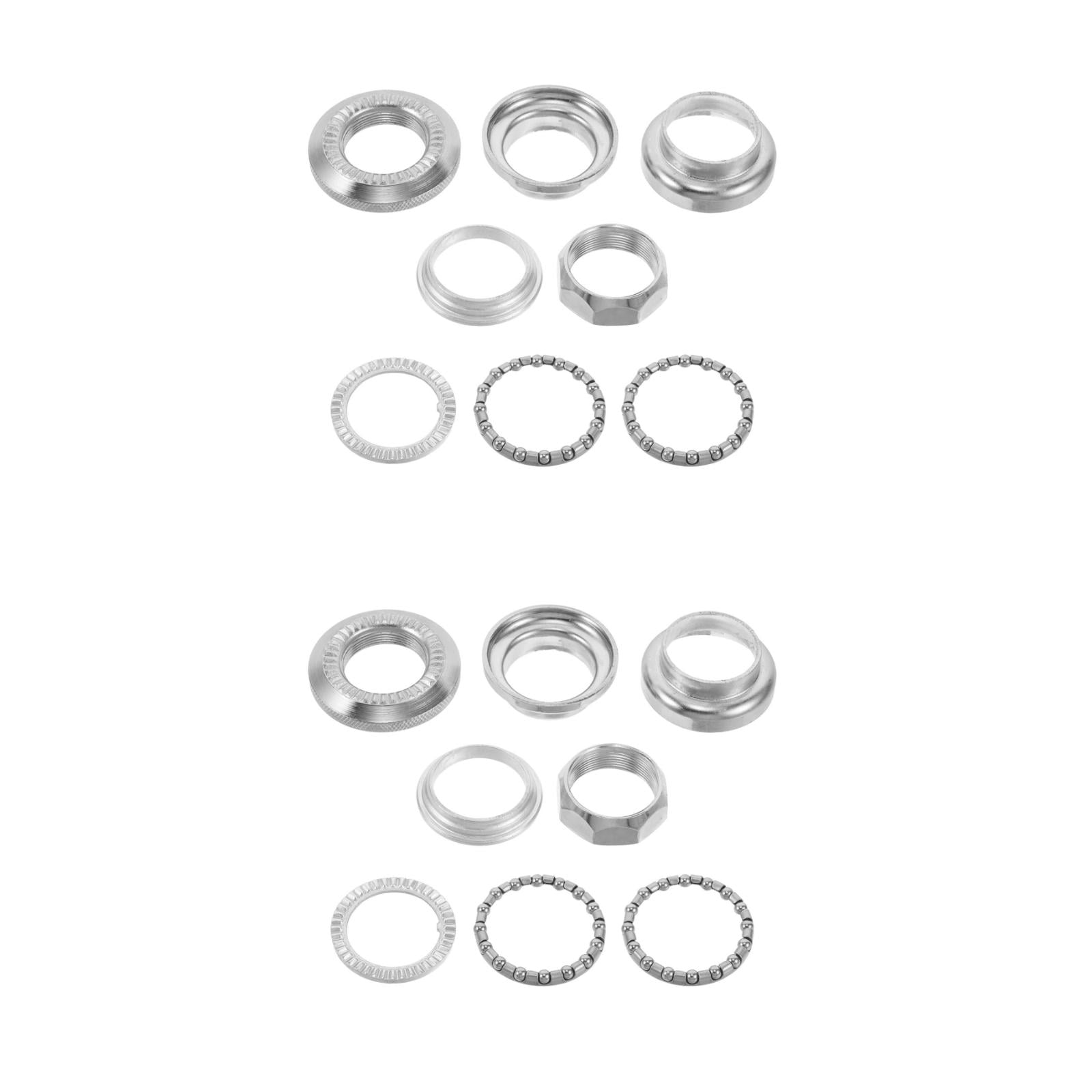 Masteelf 16 PCS Road Bike Front Fork Bowl Set Mountain Bike Headset ...