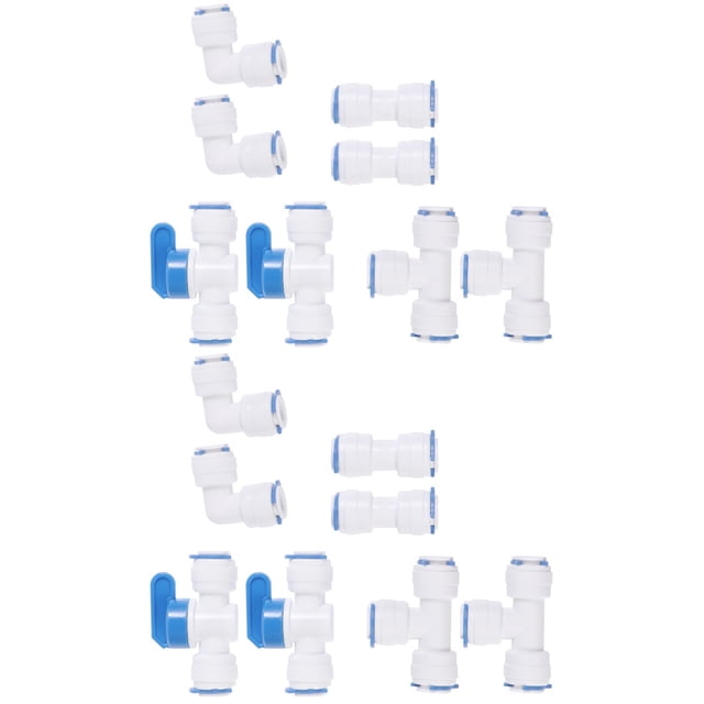 Masteelf 16 Pcs 3/8 Inch Professional Quick Connect Push In to Connect ...