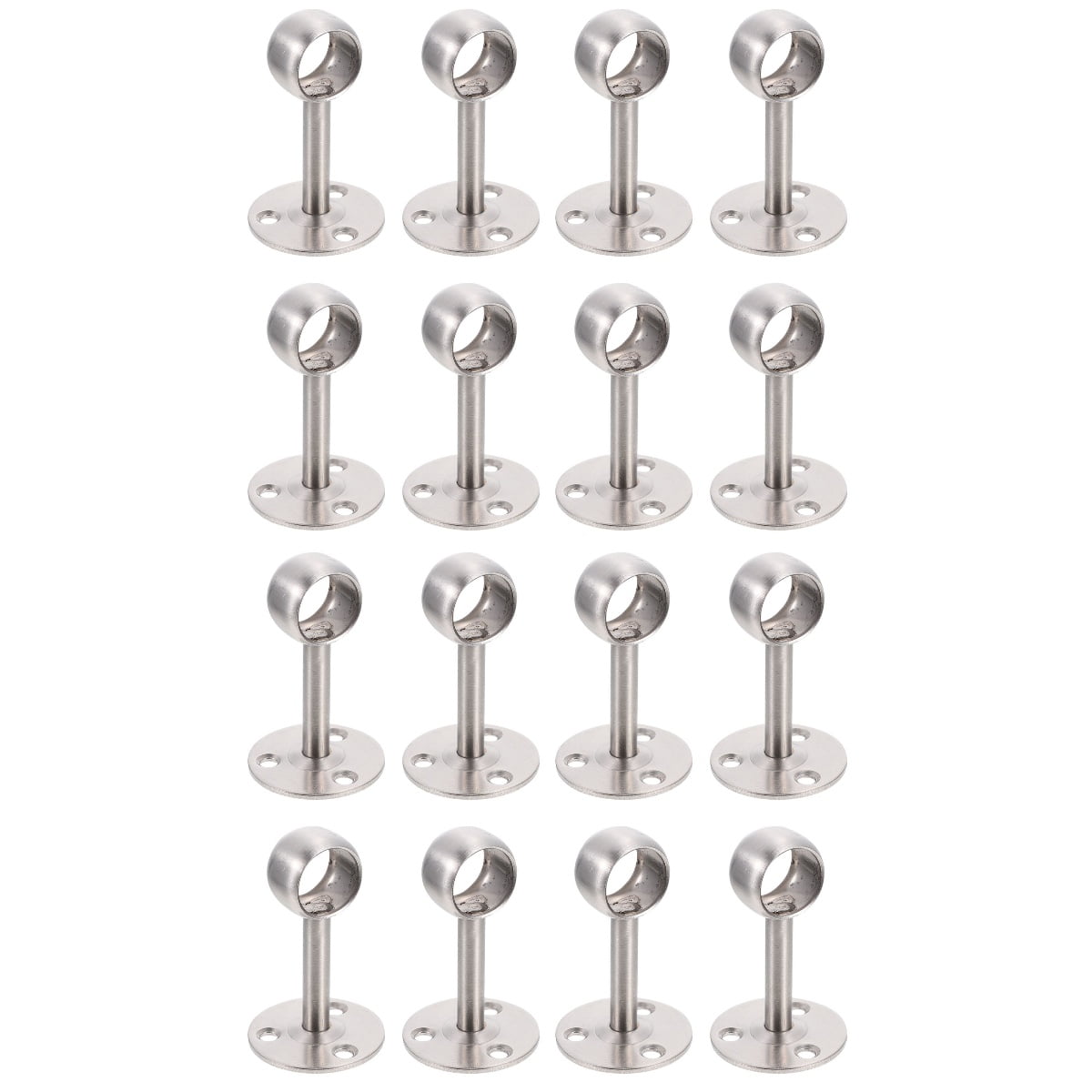 Masteelf 16 Pcs Ceiling Mount Brackets Curtain Rod Holder Ceiling Hook ...