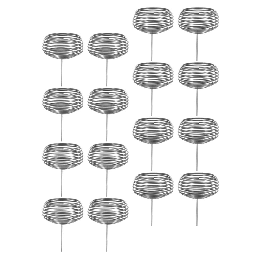 Masteelf 16 Pcs Fertilizer Baskets Stainless Steel Garden Nursery Pots ...
