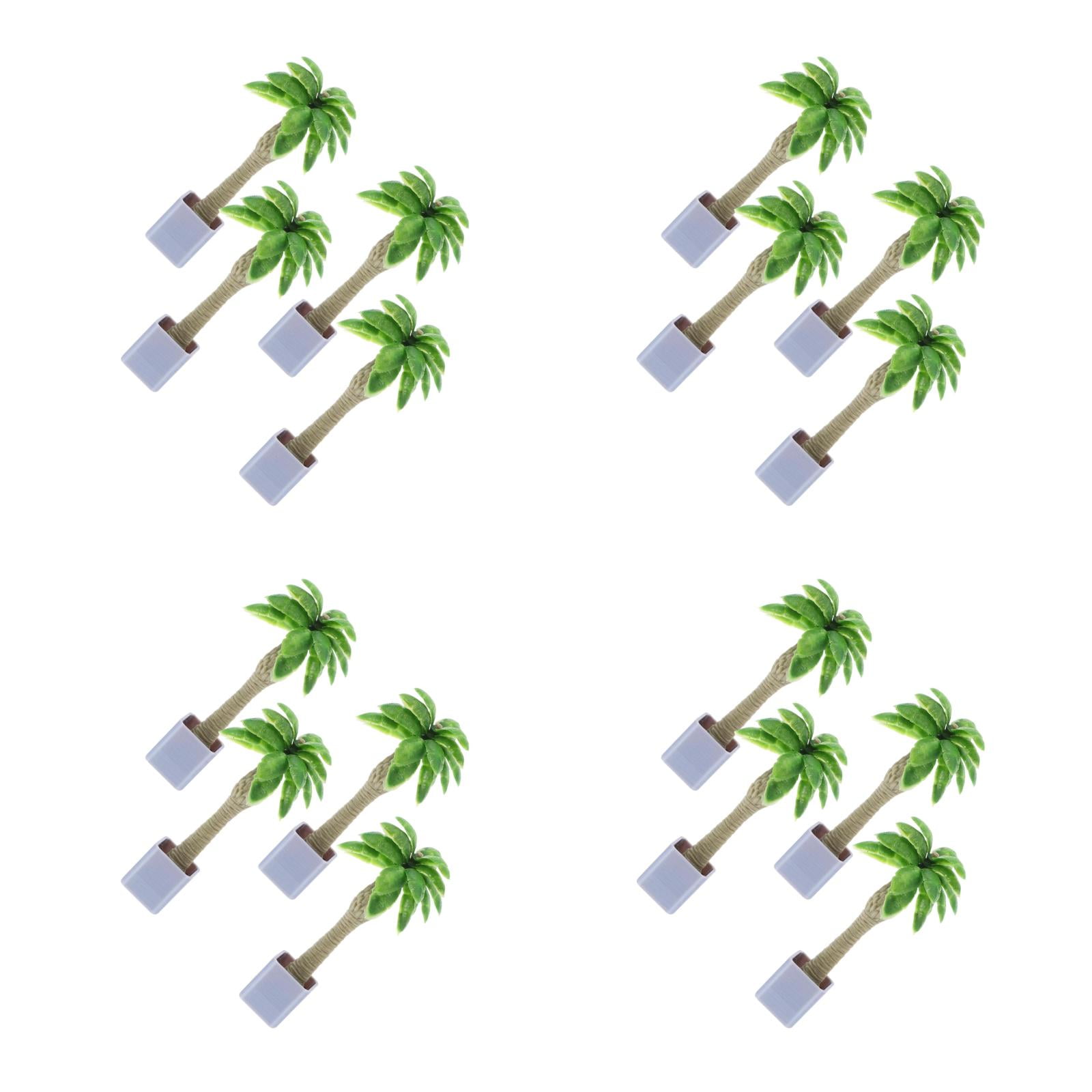 Masteelf 16 Pcs Mini Coconut Trees For Indoor Decoration Realistic Faux ...