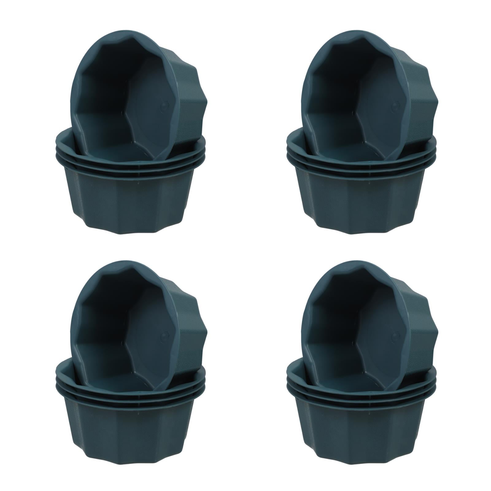 Masteelf 16 Pcs Multi-Functional Plastic Flower Pots Flower Arrangement ...