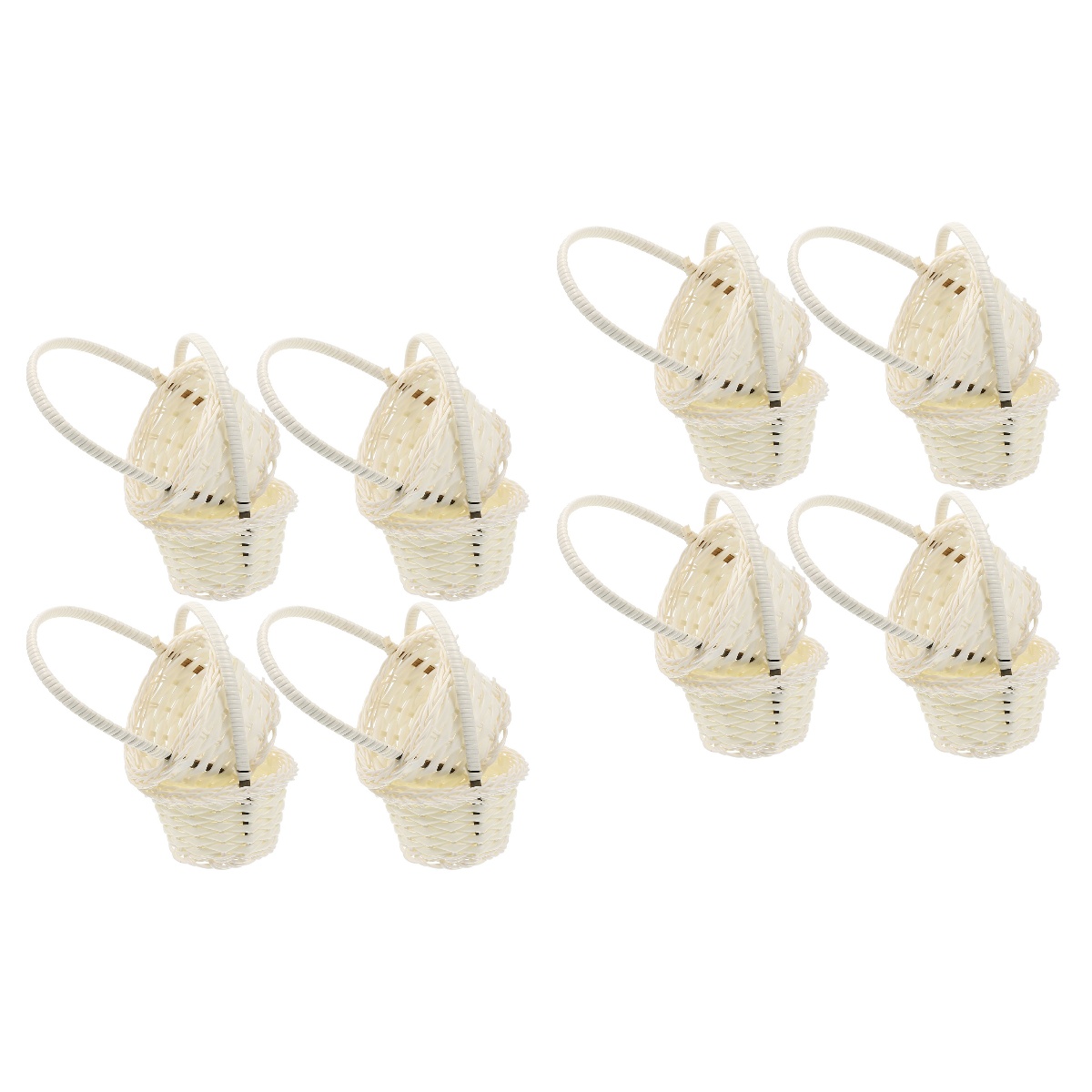 Masteelf 16 pcs Dollhouse Baskets Mini House Decorations Kids Mini ...