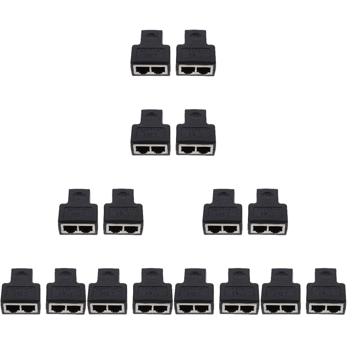 Masteelf 16 pcs Ethernet Splitter Splitter Network Adapter Extender ...