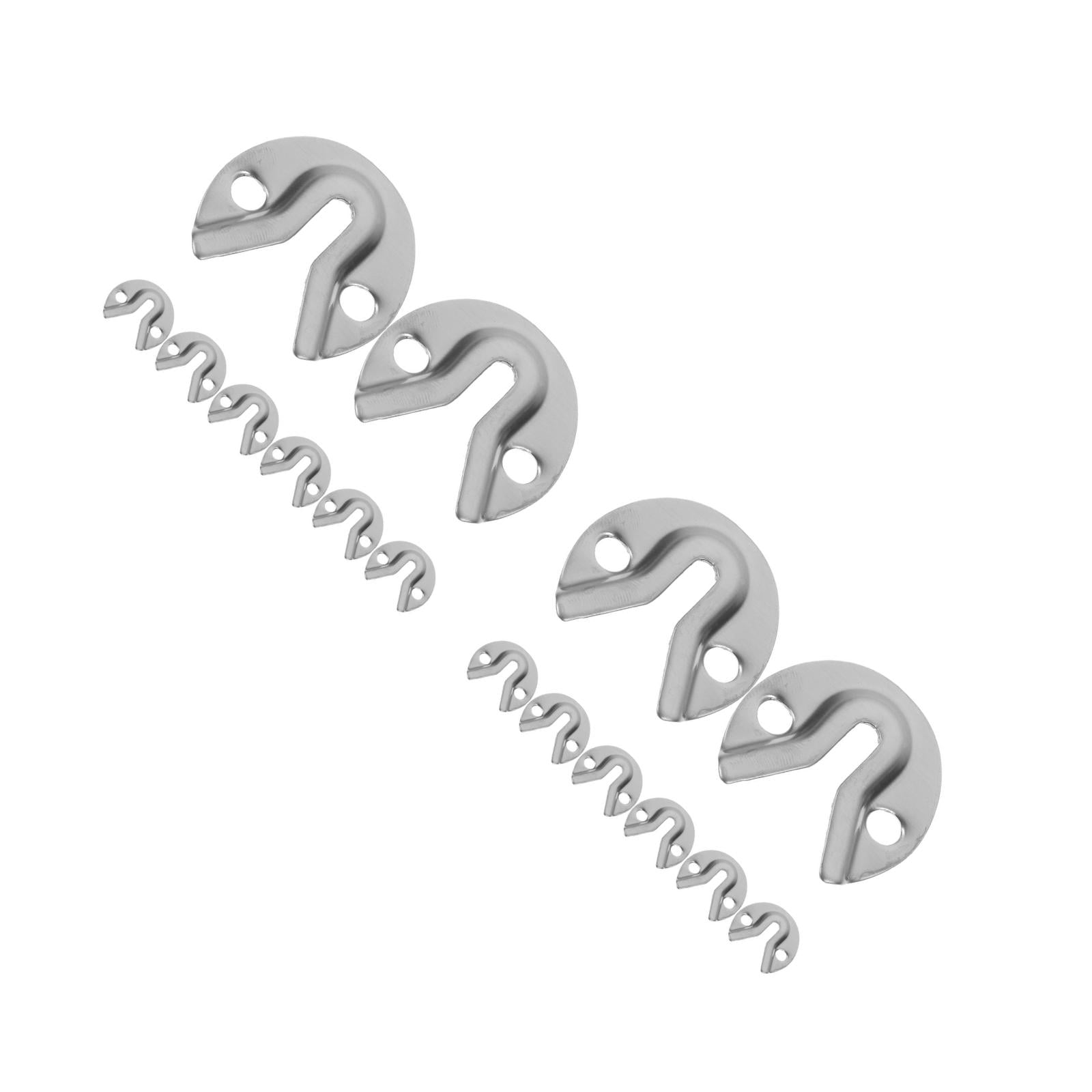 Masteelf 16 pcs Keyhole Hanger Heavy Duty Keyhole Bracket Iron Picture ...