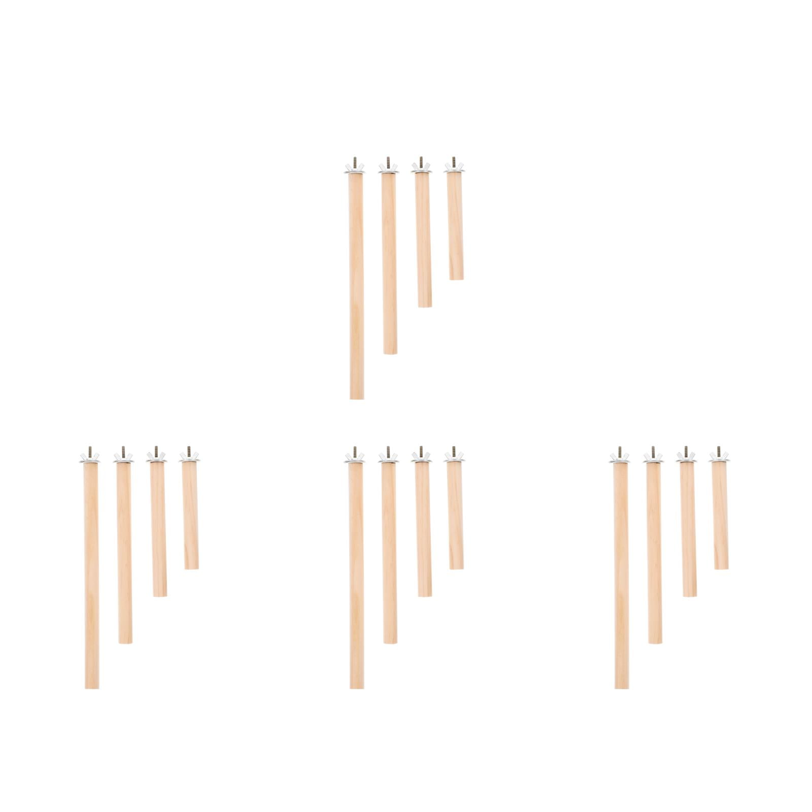 Masteelf 16 pcs Perch For Birds Bird Nail Trimming Perch Chicken Perch ...