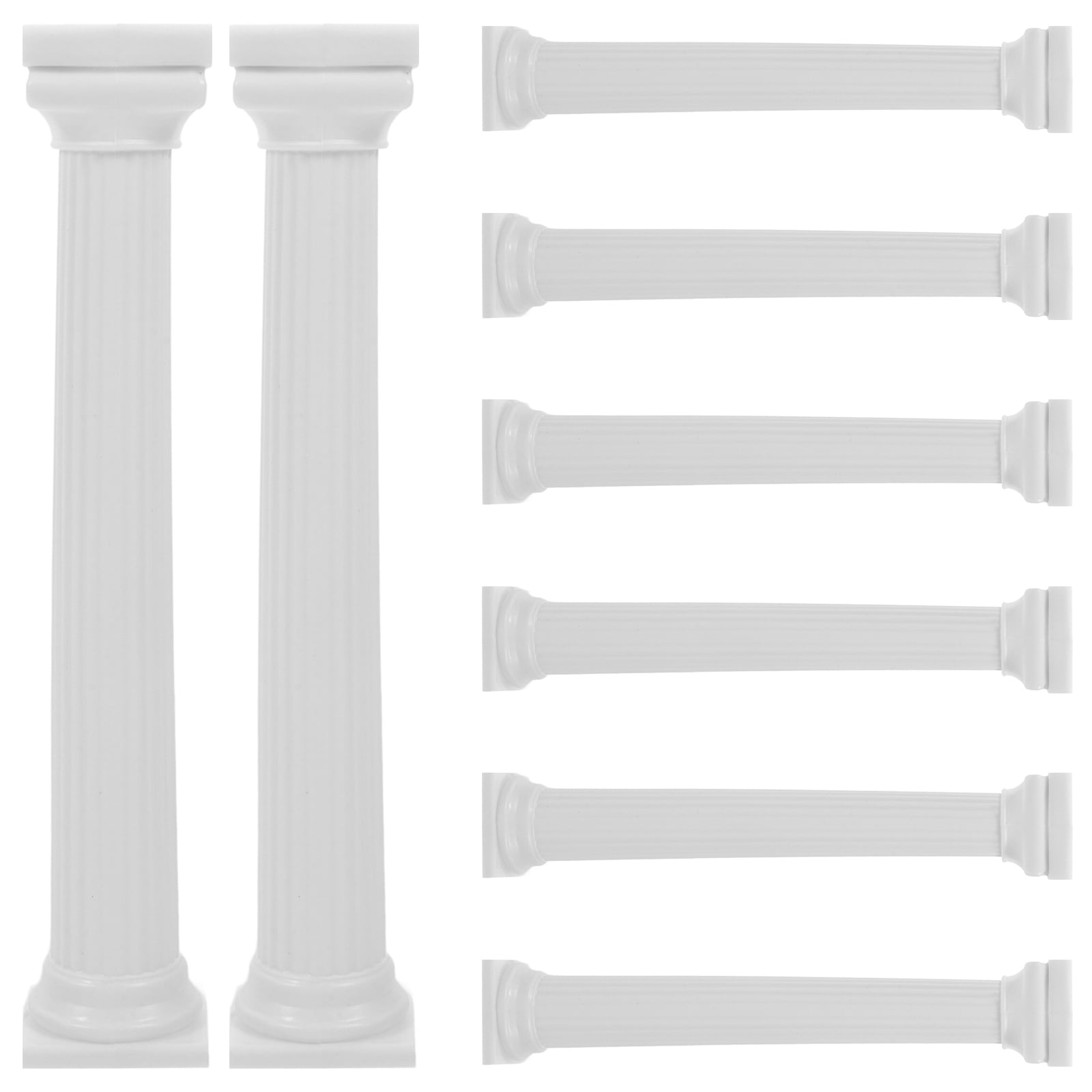 Masteelf 16 pcs Roman Column Cake Stands Cake Tier Stacking Kits Cake ...