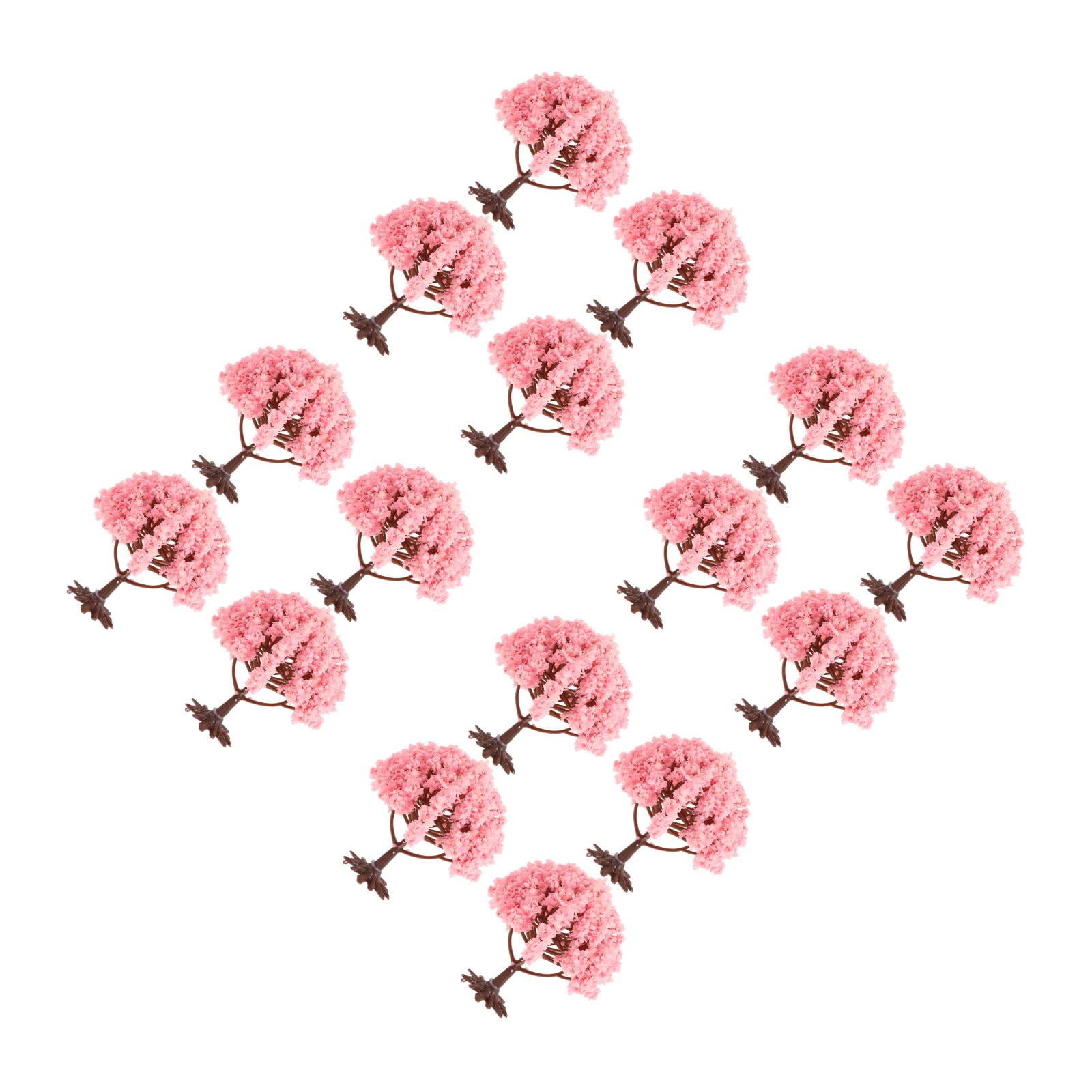 Masteelf 16 pcs Simulation Tree Artificial Tree Model Sand Table Fake ...