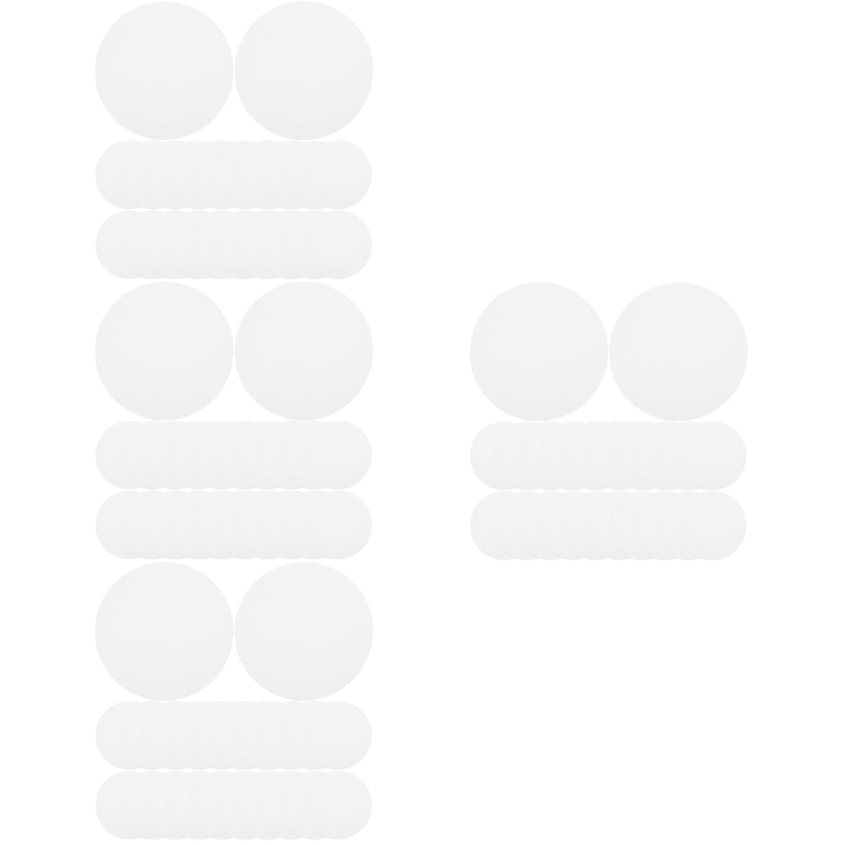 Masteelf 160 Sheets of Round Graffiti Cardboard Diy Painting Blank ...