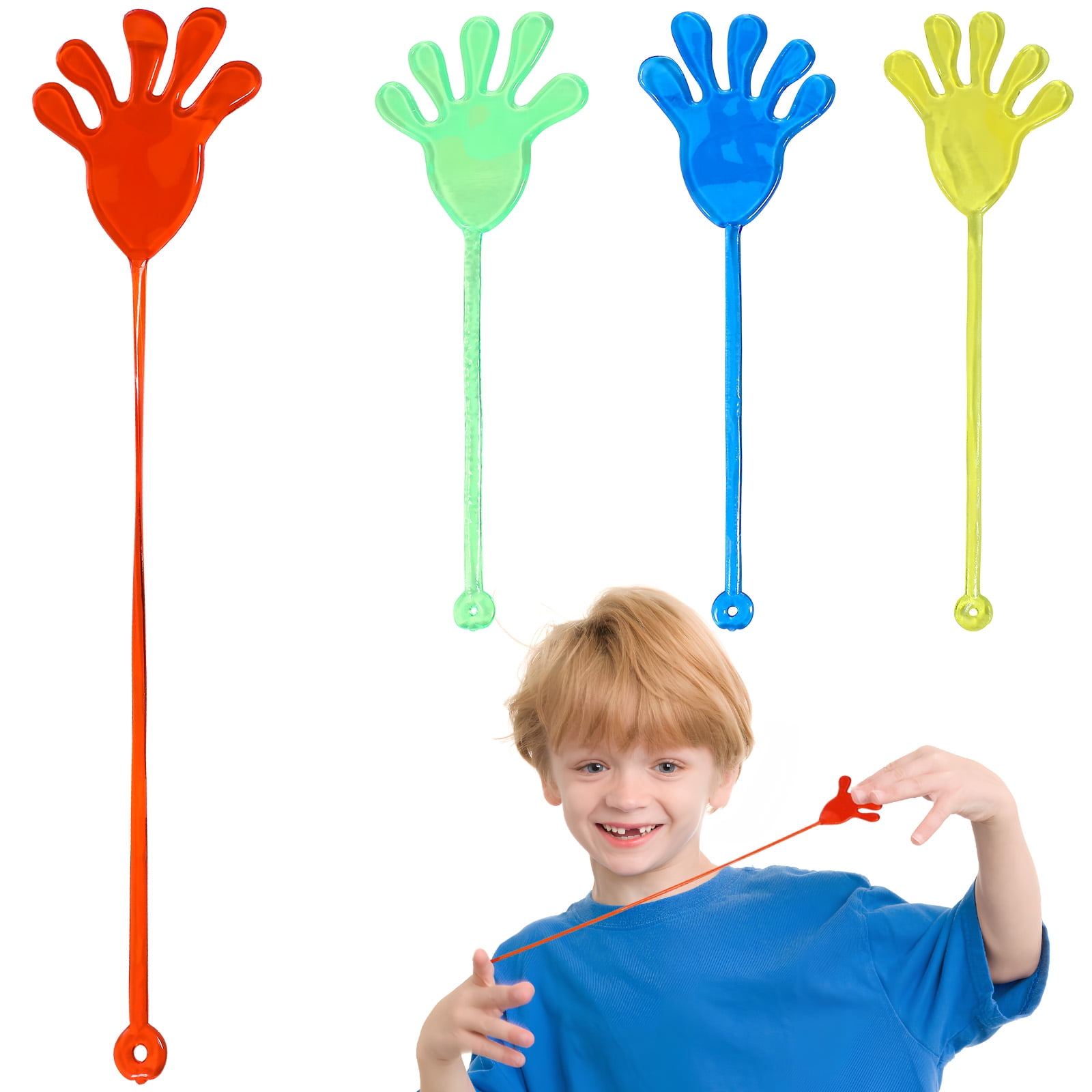 Masteelf 16pcs Sticky Stretchy Hands Sticky Climber Highly Stretchable ...