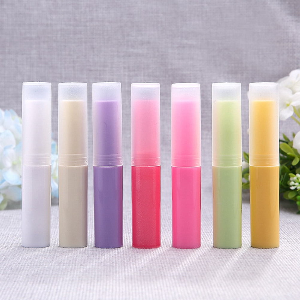 CTIRCHIU Lip Gloss Containers Plastic 16pcs Beige Lip Balm Tubes ...