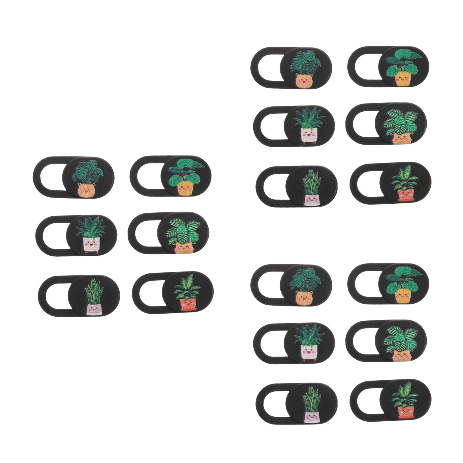 Masteelf 18 Pcs Cute Webcam Privacy Cover Slide Camera Cover for Laptop ...