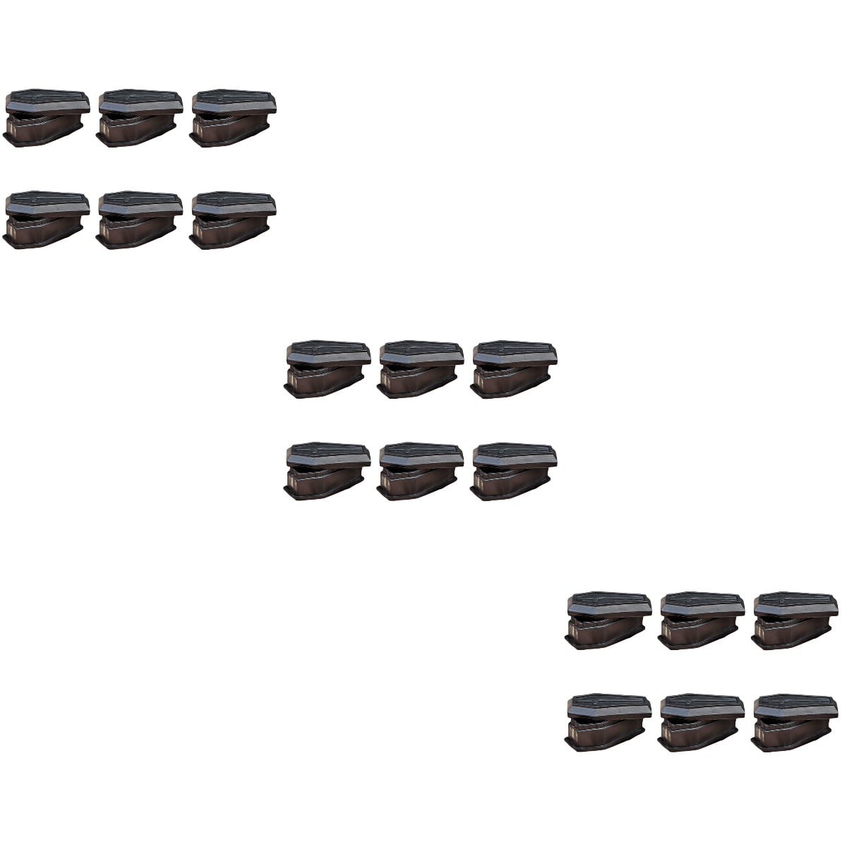 Masteelf 18 pcs Coffin Boxes Coffin Treat Box Tiny Black Coffin Box ...