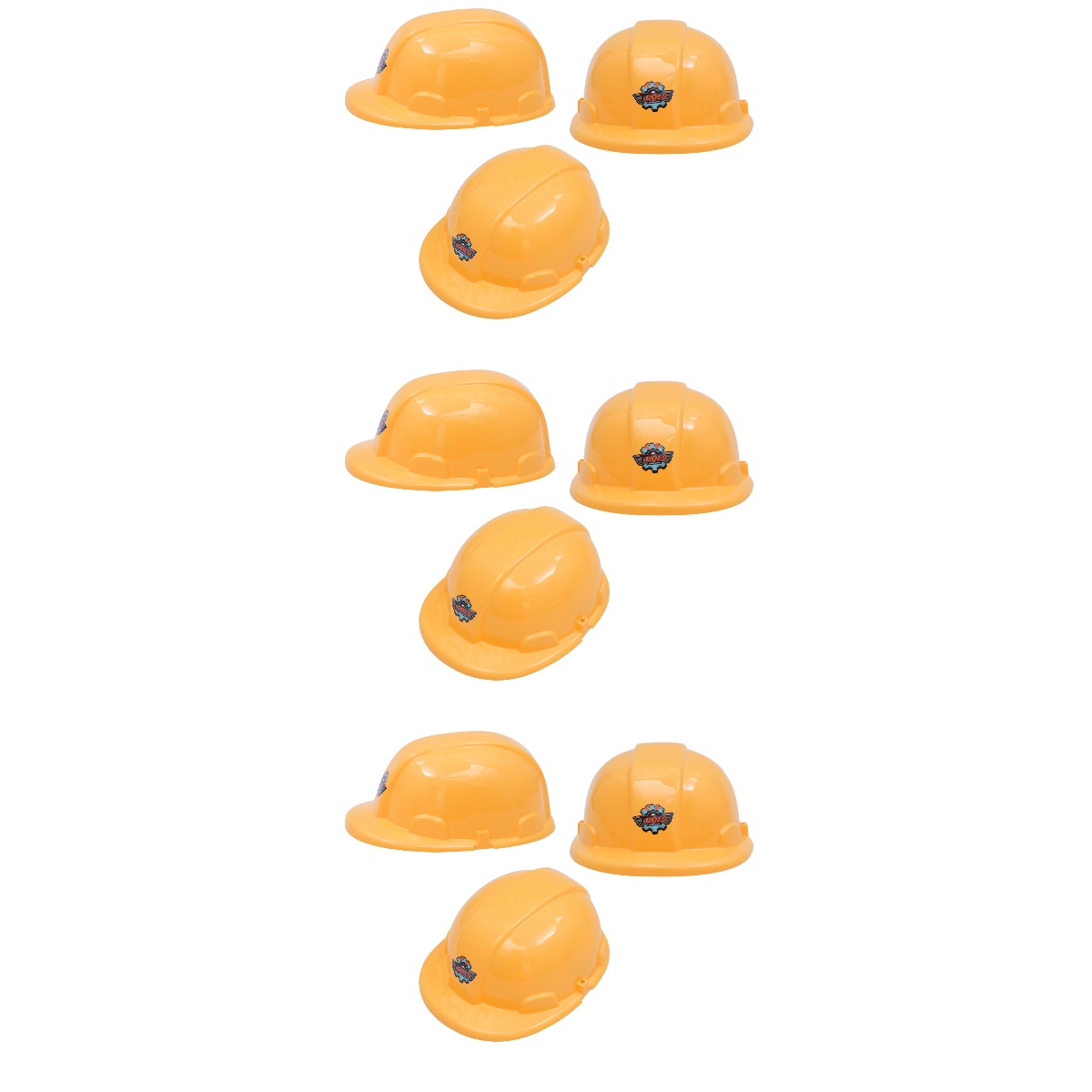 Masteelf 18 pcs Kids Simulation Engineering Helmet Safety Helmet for ...