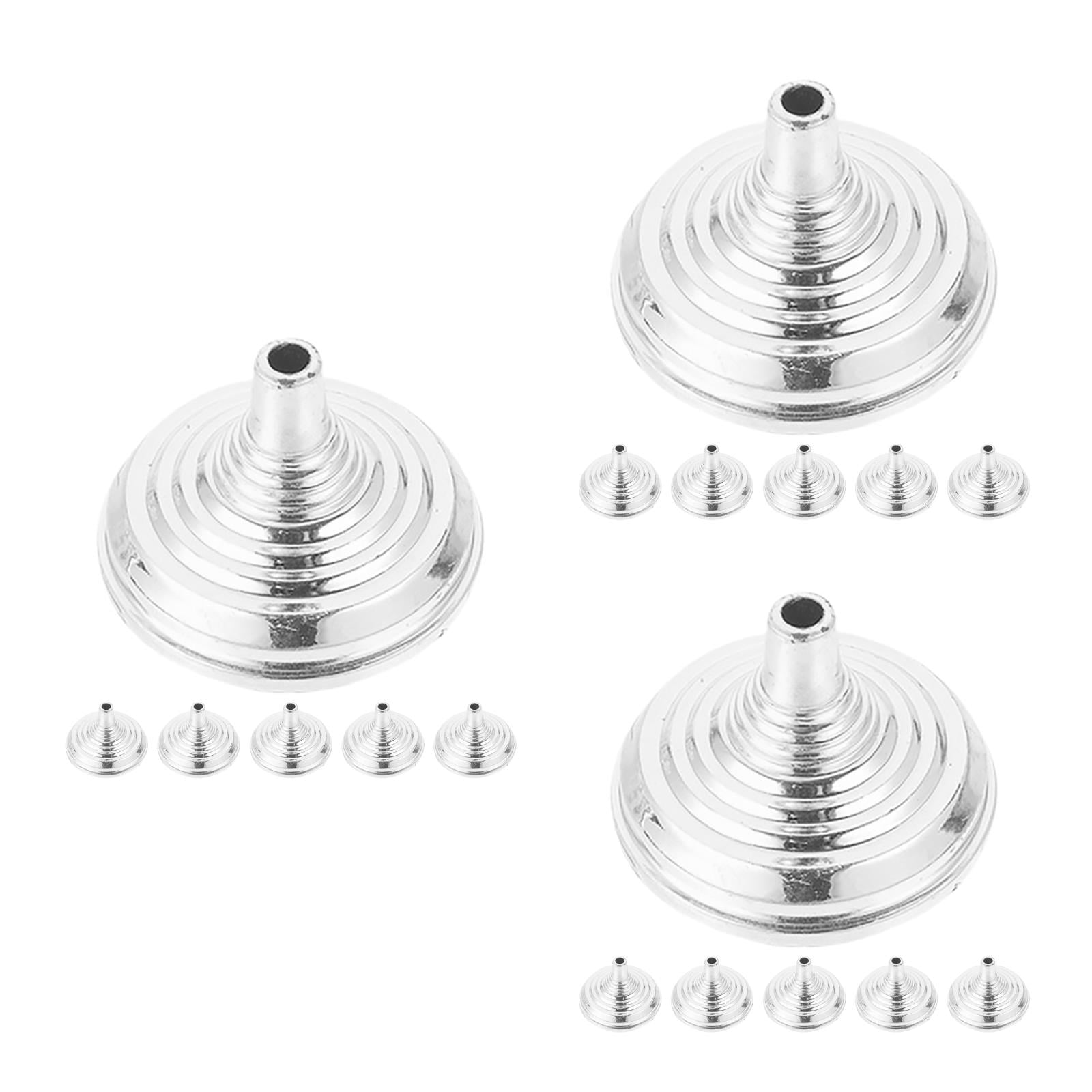 Masteelf 18 pcs Plastic Mini Flagpole Base Tabletop Small Flag Holder ...