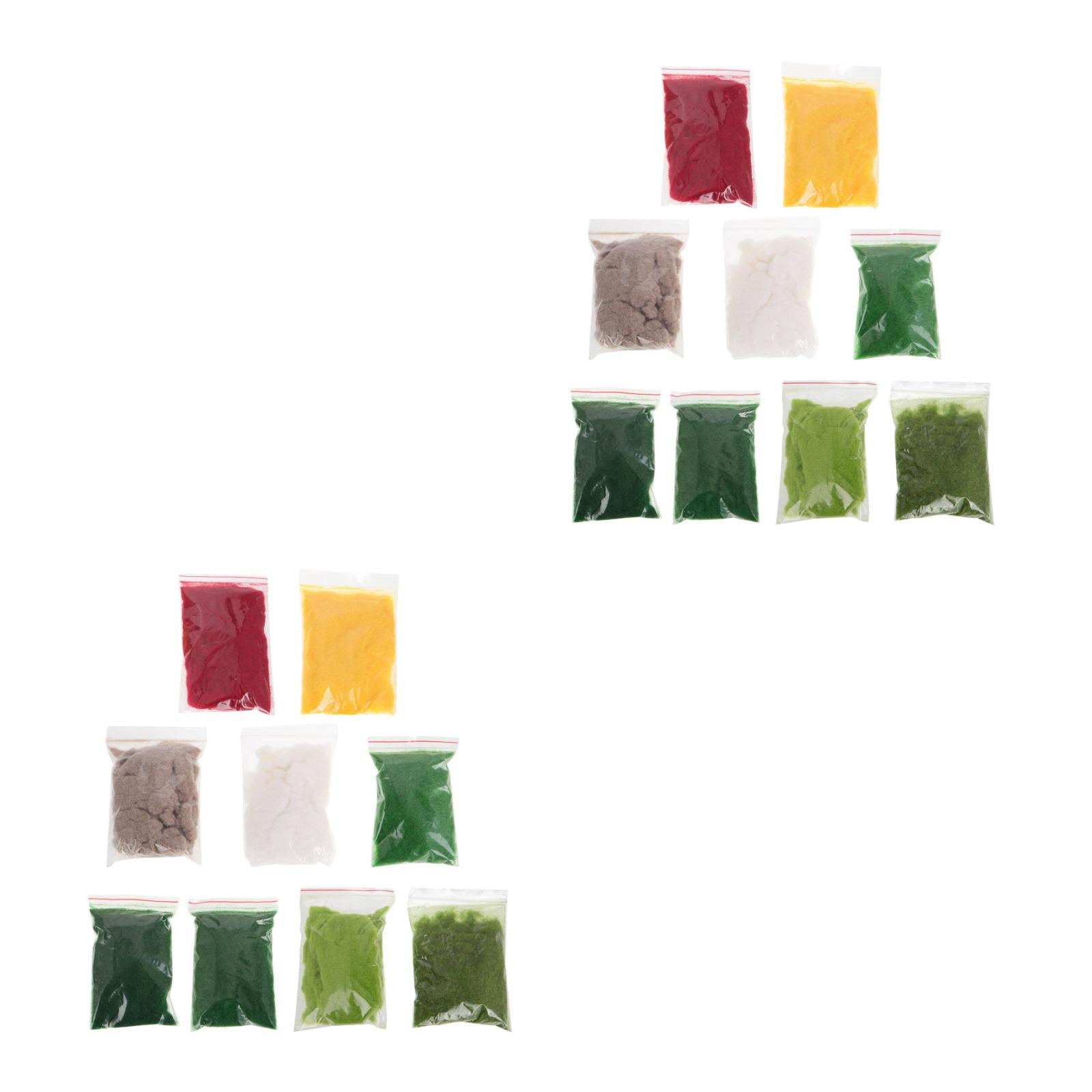 Masteelf 18 pcs Summer Static Grass for Miniature Scenery - Realistic ...