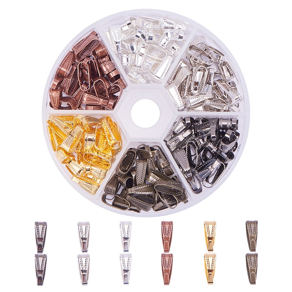 Masteelf 180PCS Melon Buckle Clips Diy Pendants Jewelry Metal Copper ...