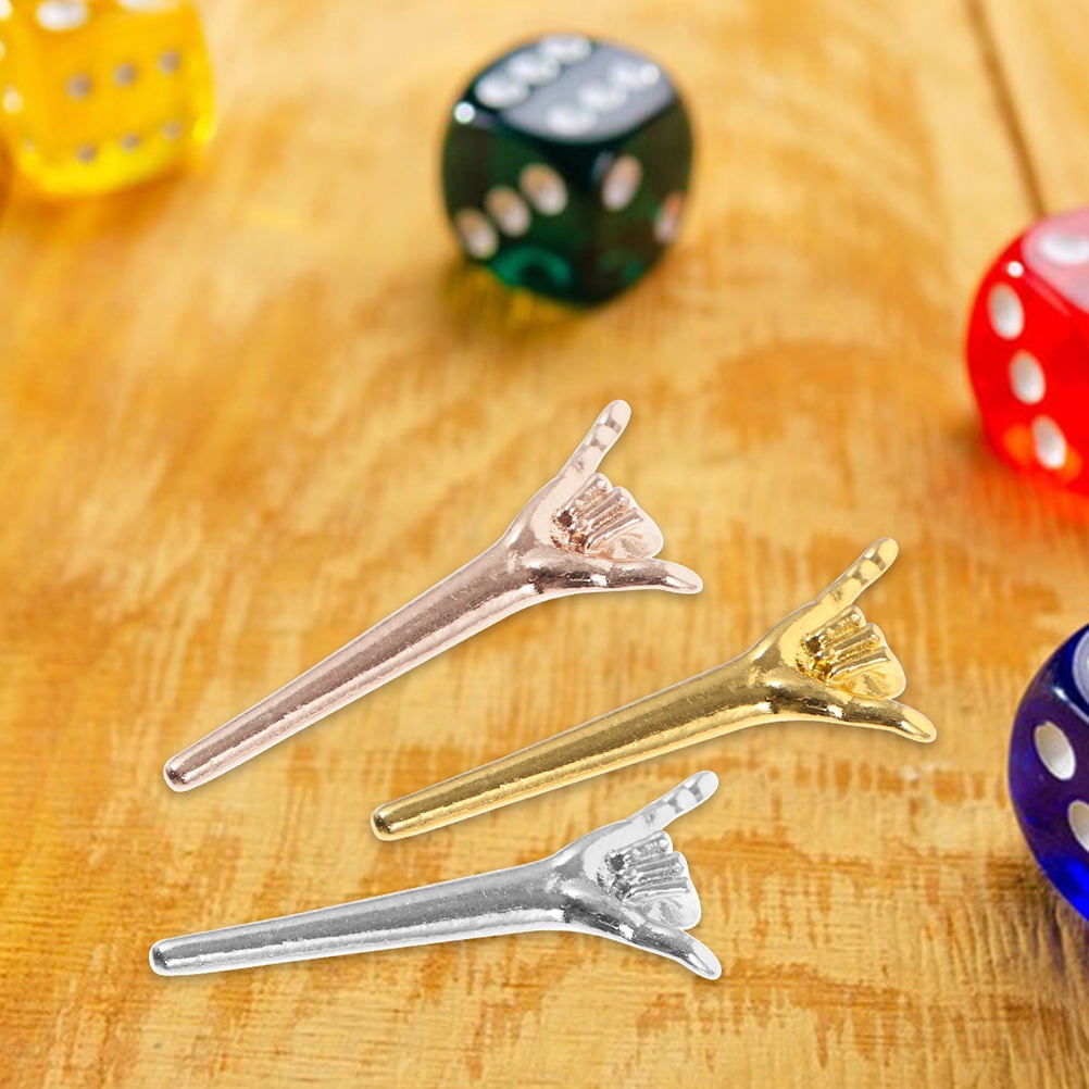 Masteelf 18pcs Board Game Nails Metal Funny Scoring Pegs Cards Game ...