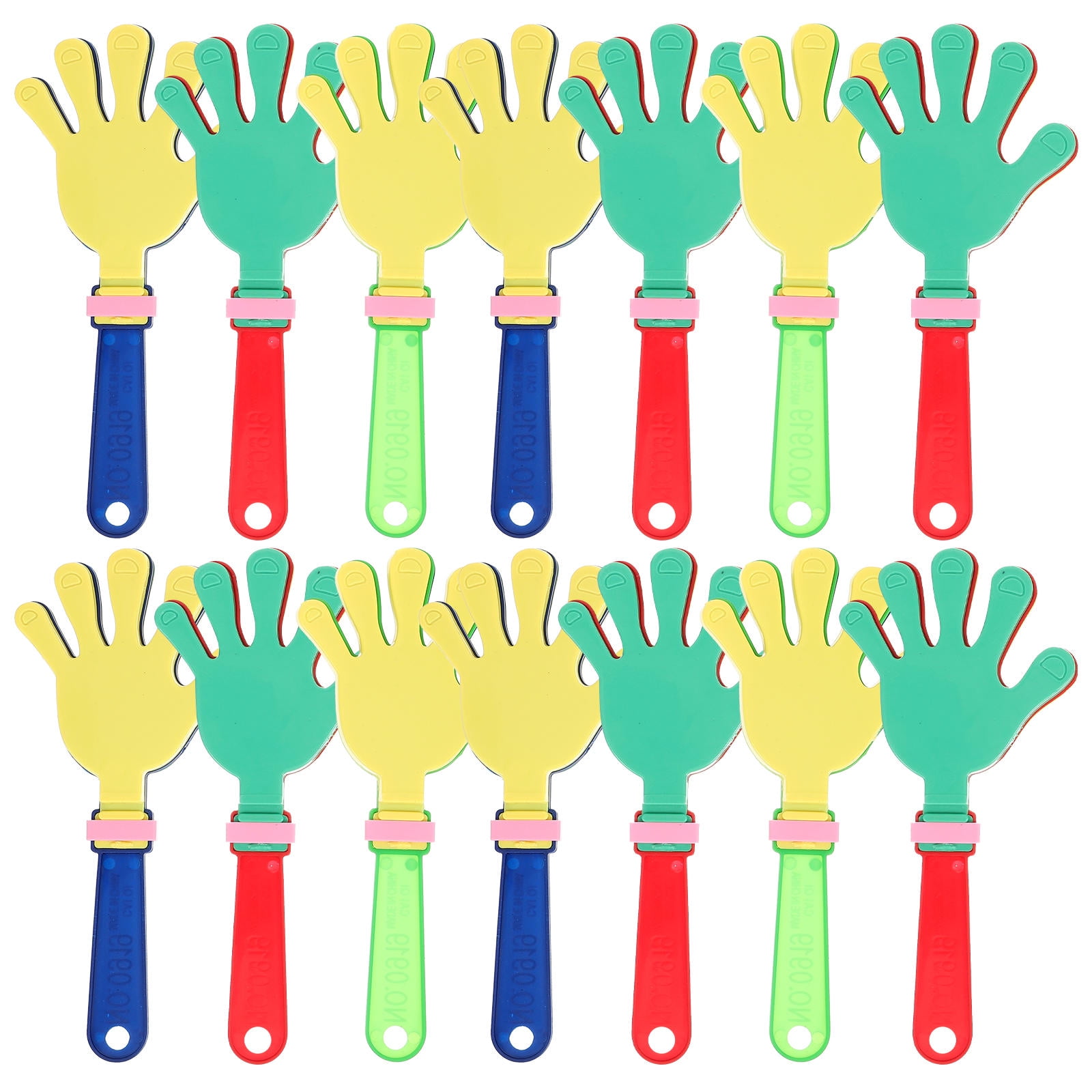 Masteelf 192 pcs Hand Clappers Plastic Hands Clapping Toy Concert Party ...