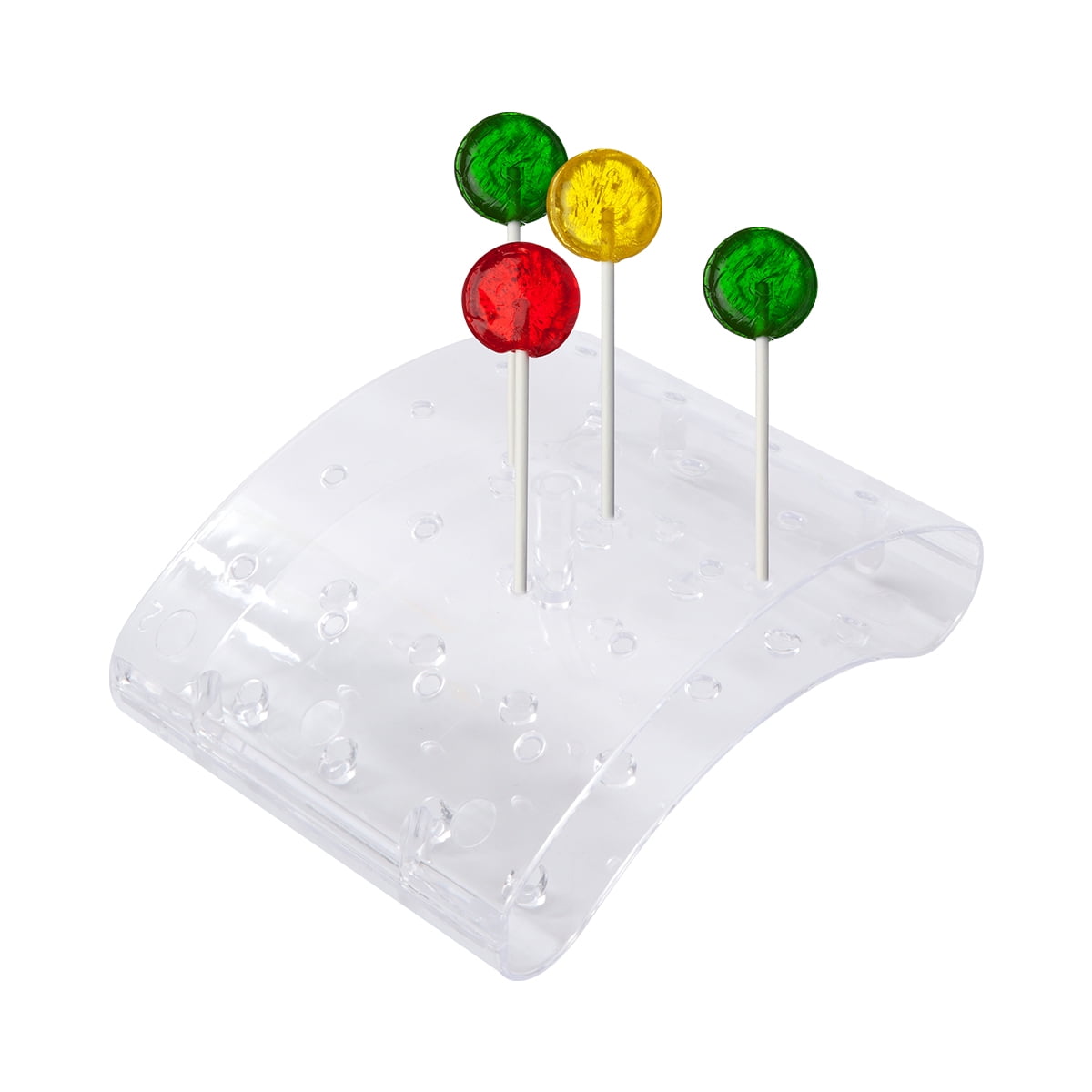 Masteelf 1Pack Lollipop Display Rack 6X3.9X2in for Cake Pops Stand and ...