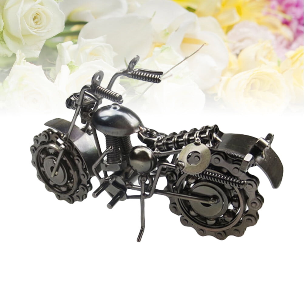 Masteelf 1Pack Motorcycle Model Motor Decor Sculptures Motorbikes For ...