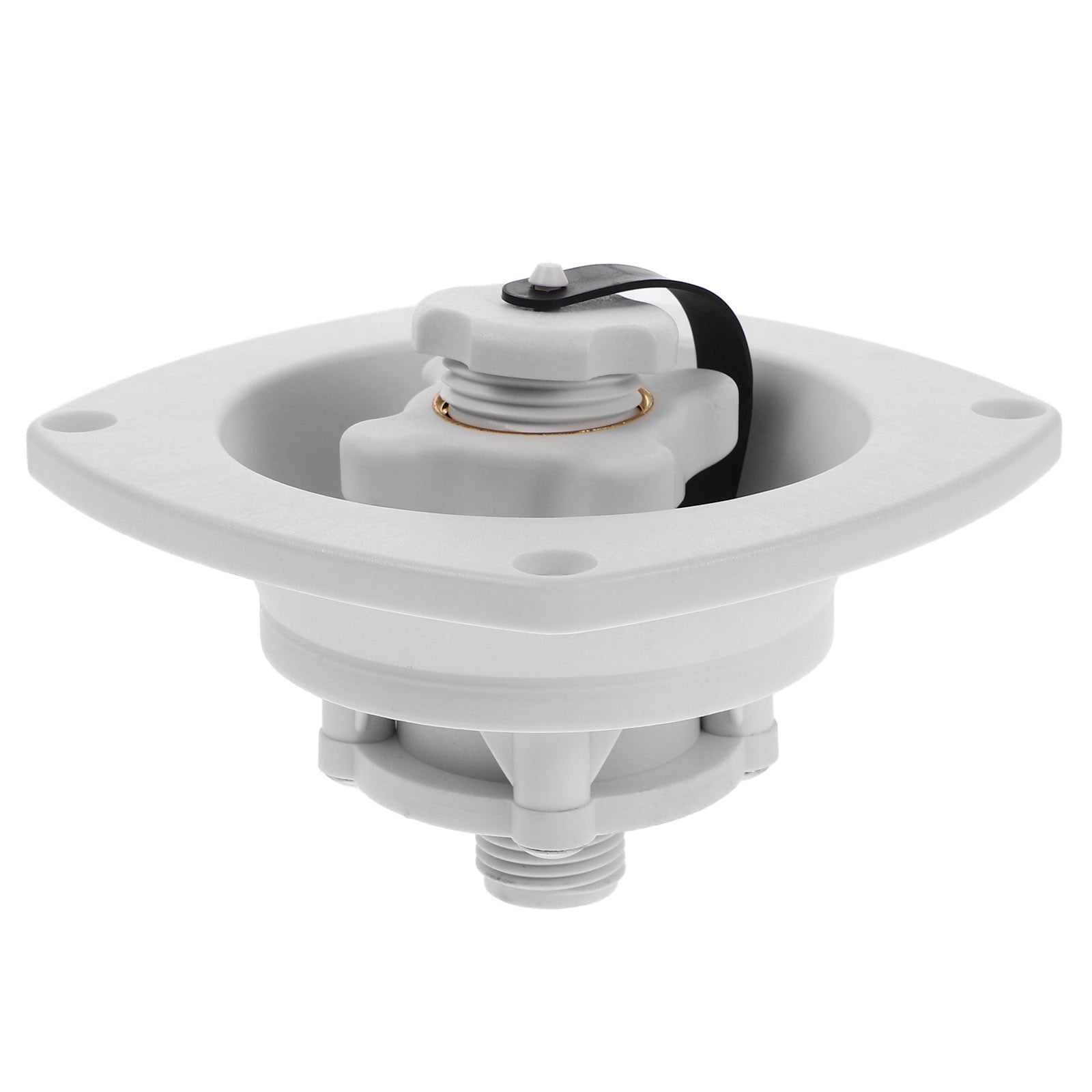 Masteelf 1Pack Rv Water Inlet Plug White Rotating Cap For Marine ...