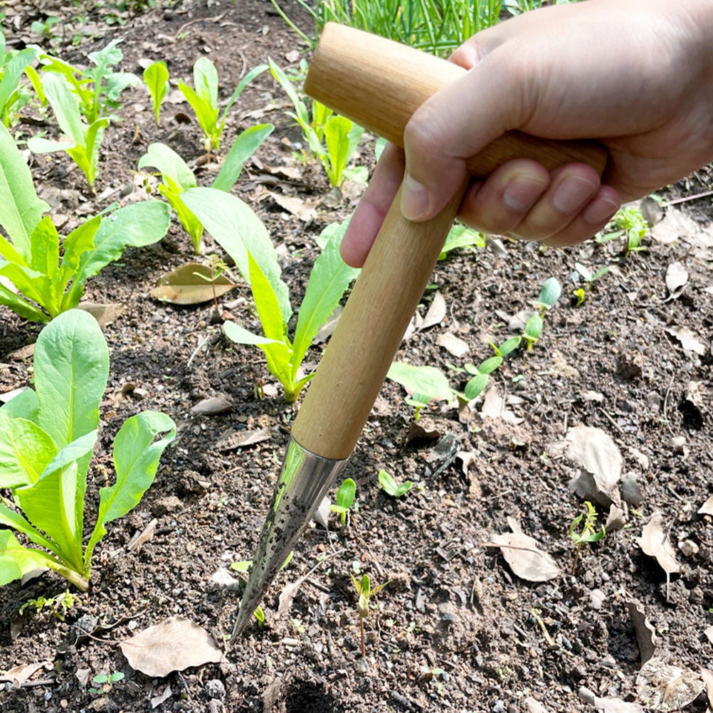 Masteelf 1Pack T-Handle Soil Digger Tool for Gardeners Gardening Hole ...