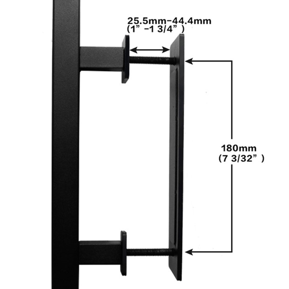 Masteelf 1Pc Carbon Steel Barn Gate Handle Heavyduty Granary Door ...
