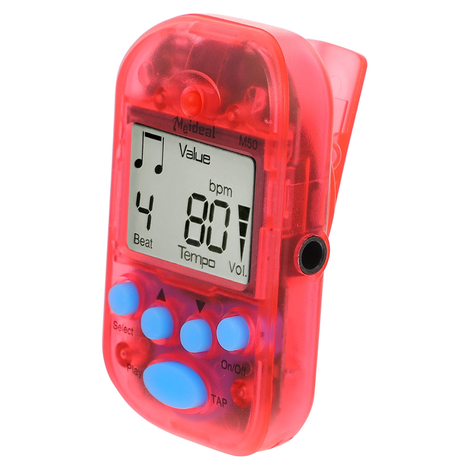 Masteelf 1Pc Mini Metronome Professional Electronic Metronome Guitar ...