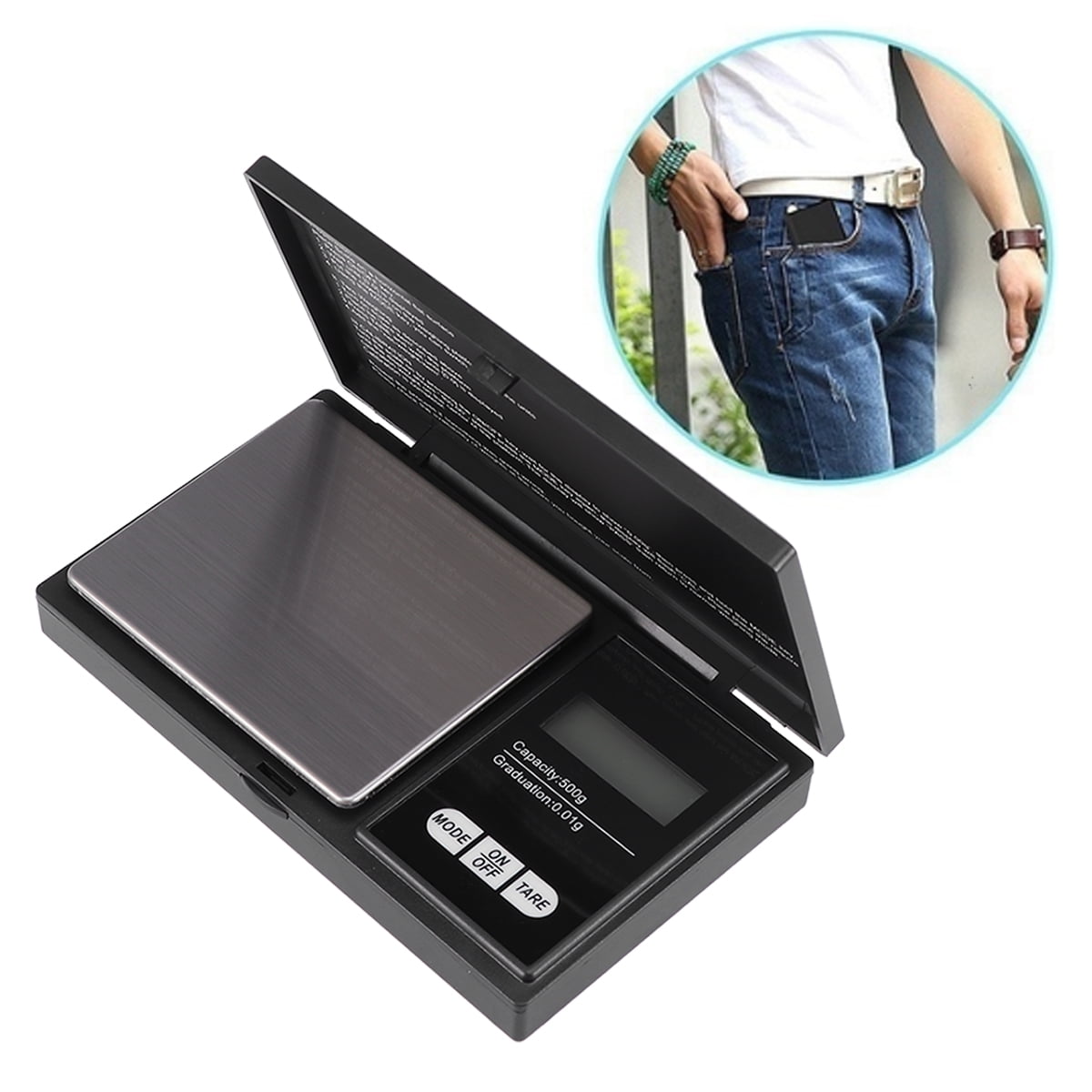 Masteelf 1Pcs Portable Digital Electronic Scales Compact Design With ...