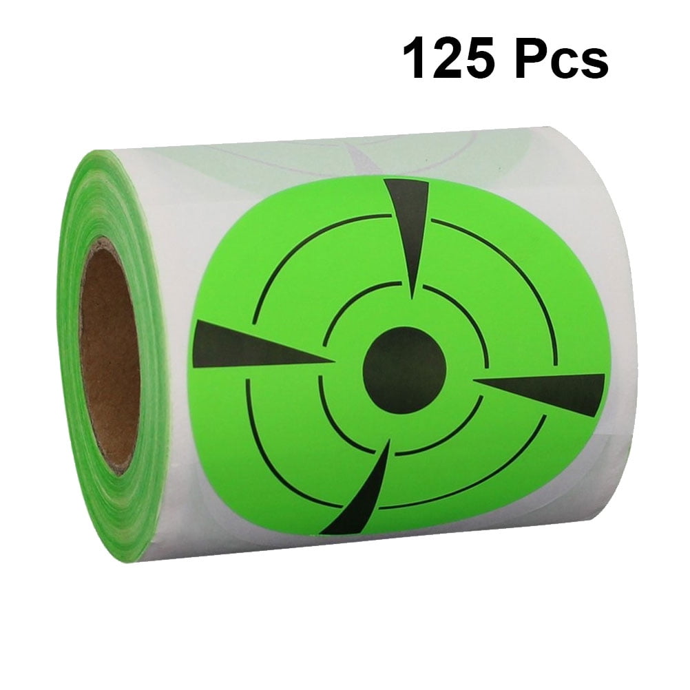 Masteelf 1Roll/125pcs Fluorescent Stickers Adhesive Arrow Aiming ...