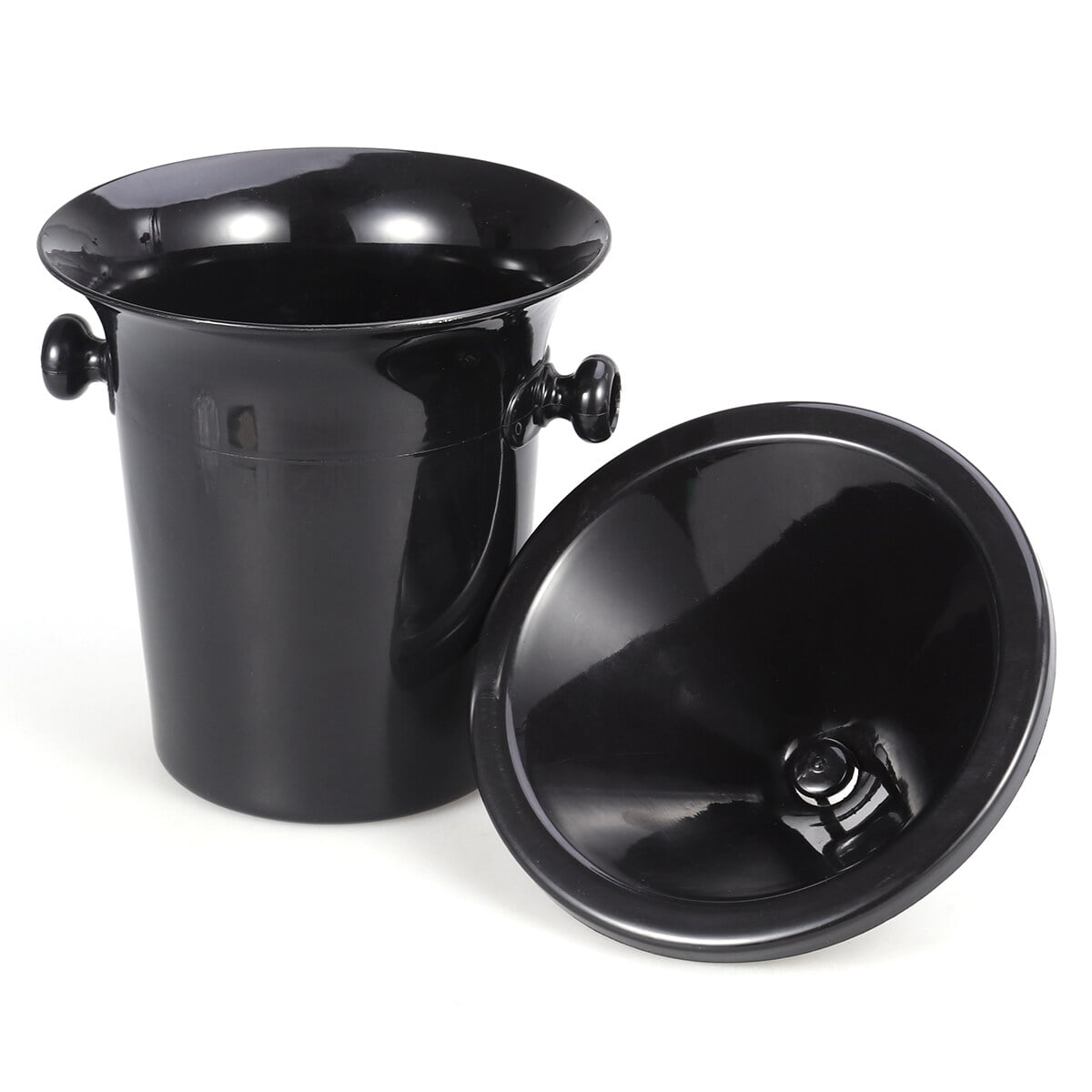 Masteelf 1Set Black Plastic Spittoon for Spitting and Cellars and ...