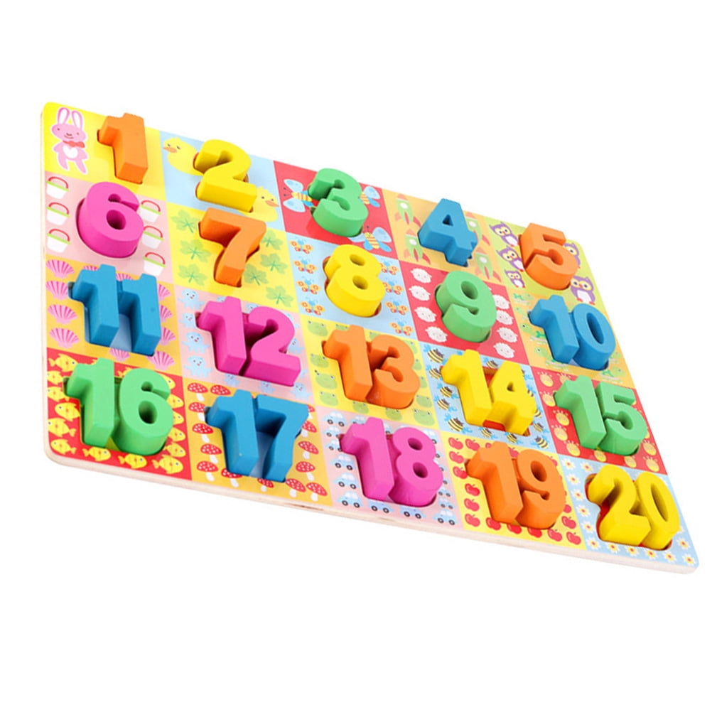 Masteelf 1Set Kids Puzzles for Children Early Education Number ...