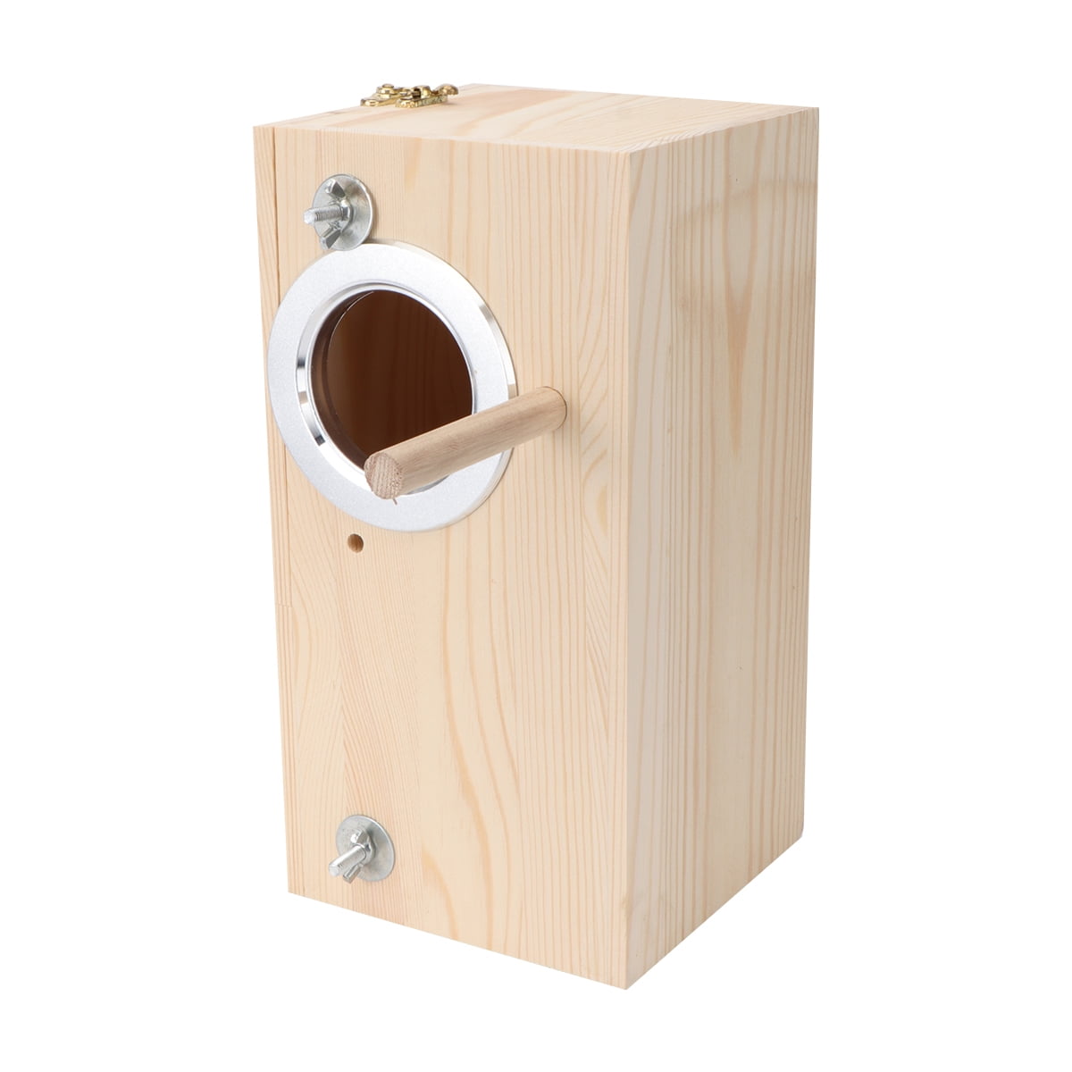 Masteelf 1Set Parrot Breeding Box for Bird Lovers in Light Brown Solid ...