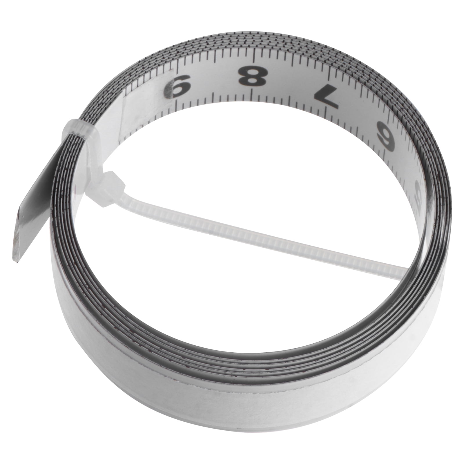 Masteelf 1m Steel Miter Track Tape Measure Self Adhesive Metric Scale ...