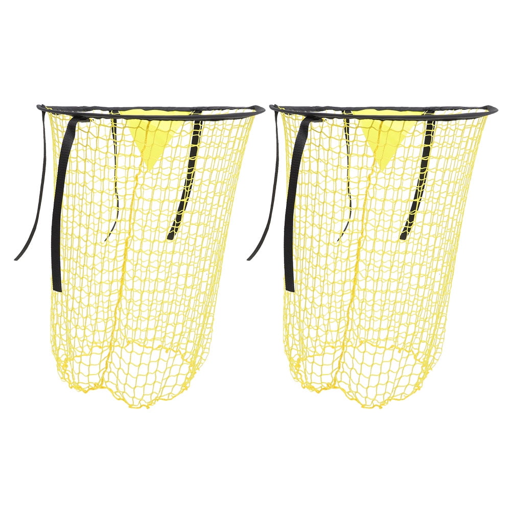 Masteelf 2 PCS Football Goal Net Bag Soccer Replacement Portable Top ...