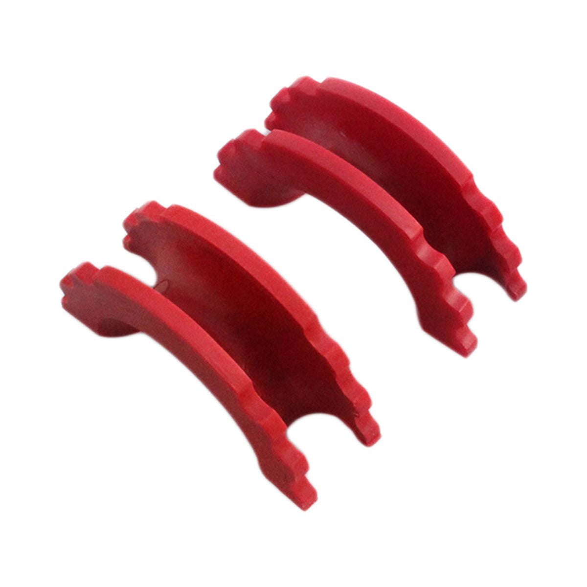 Masteelf 2 PCS Shackle Protectors Car Bow Shackle Protector Red ...