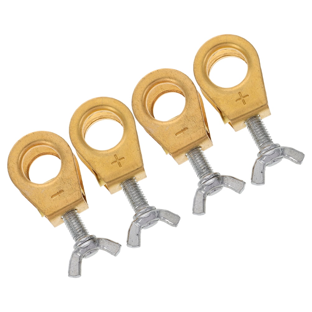 Masteelf 2 Pairs Battery Connector Dresser Ring Holder Circle Perfume ...