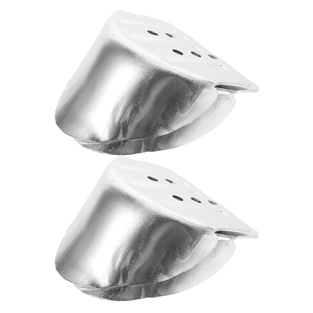 Masteelf 2 Pairs Drywall Stilts Heel Bracket Replacement Metal Stilt ...