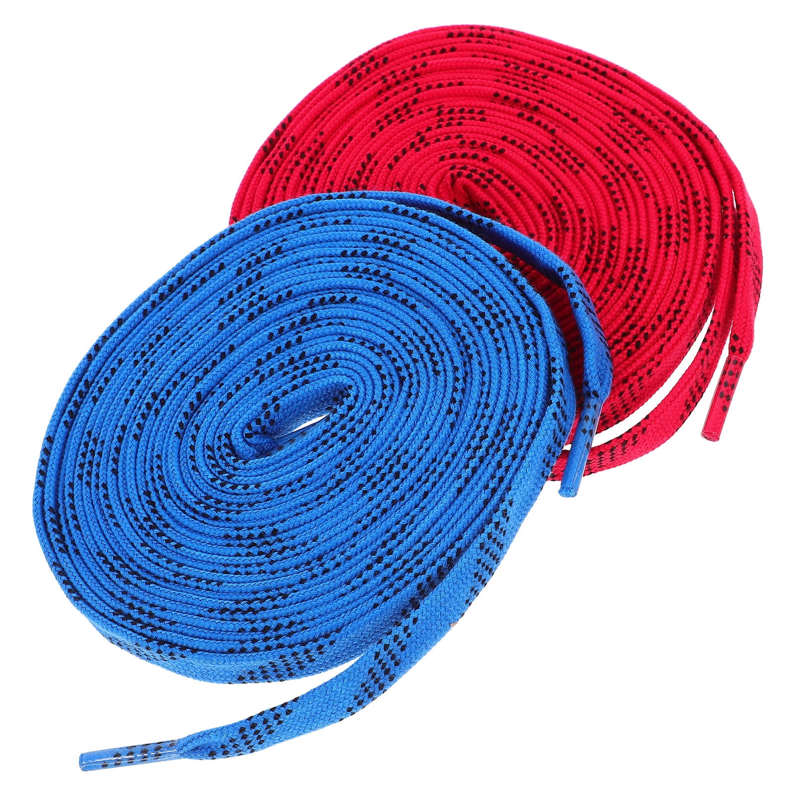 Masteelf 2 Pairs Flat Colored Athletic Shoe Laces Ice Skate Hockey Shoe ...