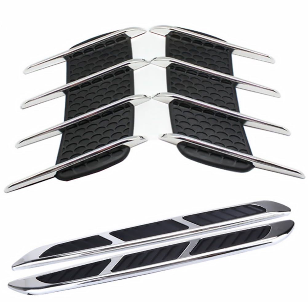 Masteelf 2 Pairs Outlet Breather Side Vent Car Sticker Car Hood Air ...