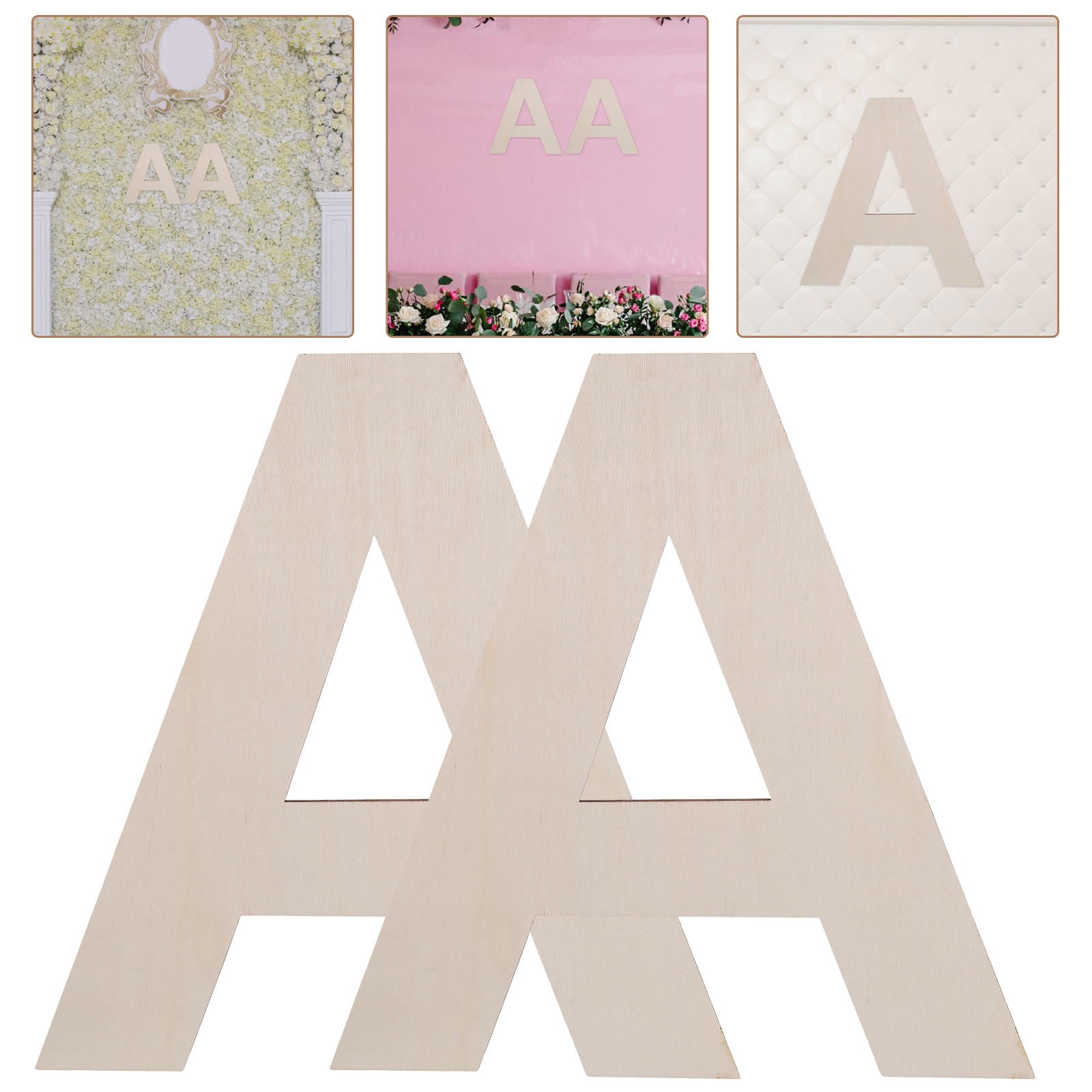 Masteelf 2 Pcs Big Letters for Bulletin Board Jumbo Ornaments Travel ...