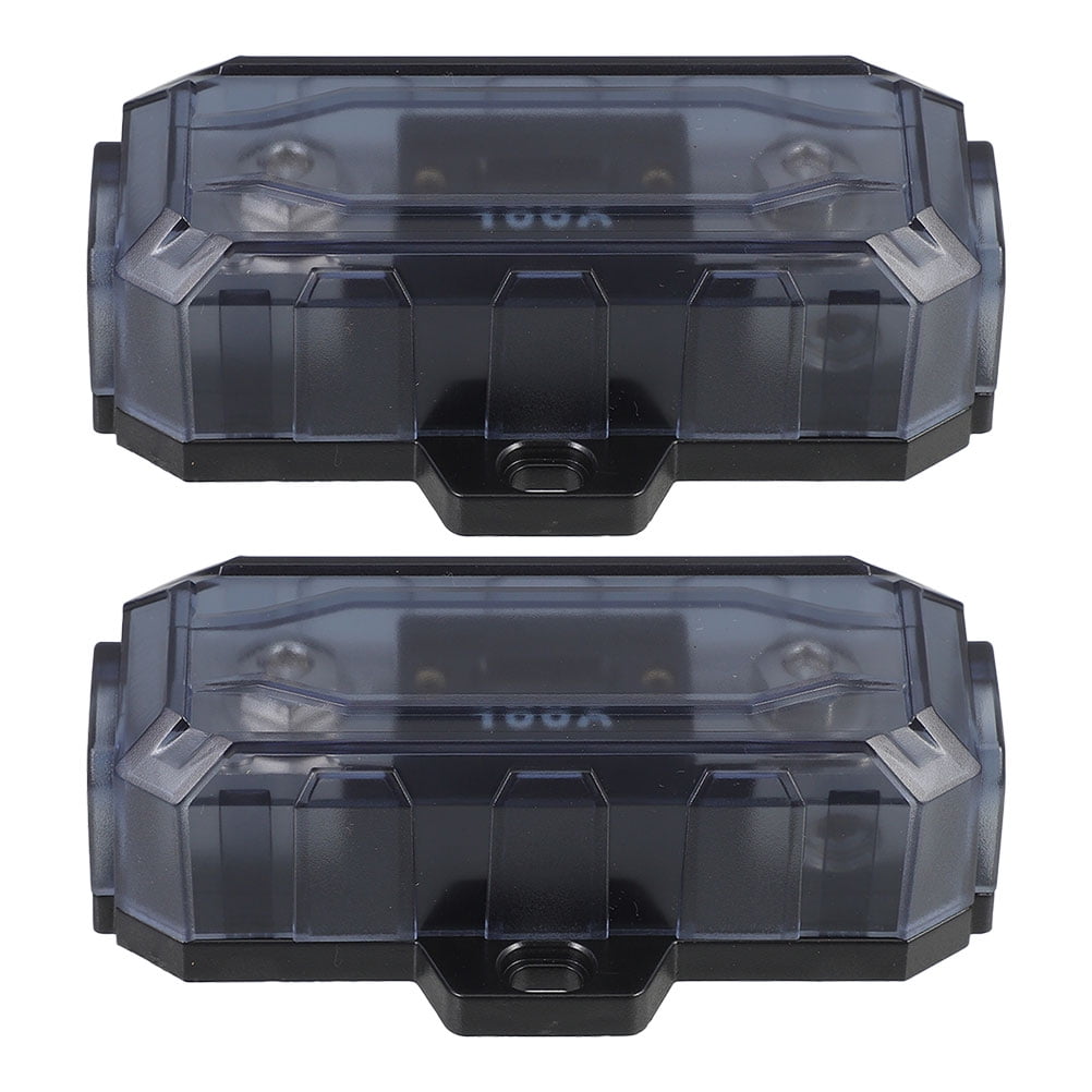 Masteelf 2 Pcs Car Audio Fuse Box Wire Connectors Exhaust Bins Charger ...