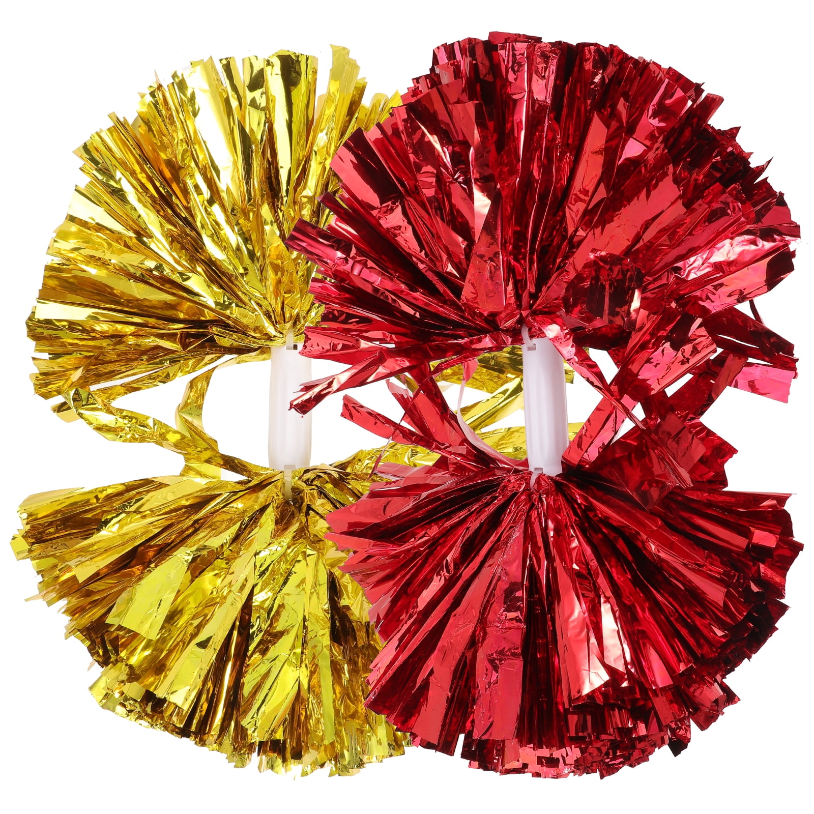Cheerleader Supplies with Durable Plastic Pom Poms for Game Playing ...
