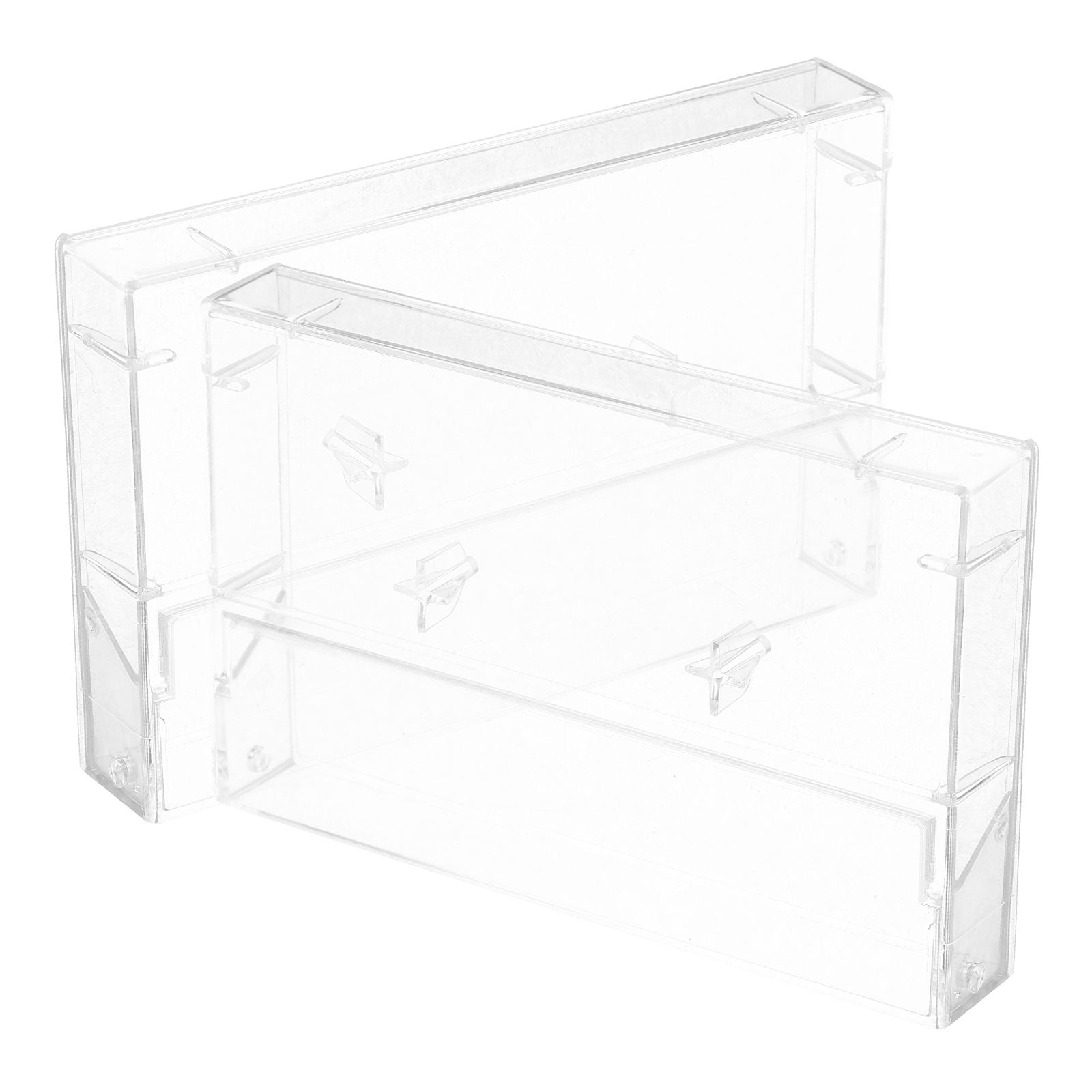 Masteelf 2 Pcs Clear Cassette Tape Holder Cassette Tape Protector ...