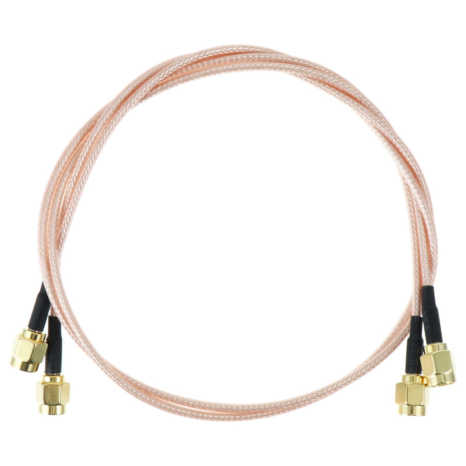 Masteelf 2 Pcs Extension Cord Two Board Solder Antenna Coax Cable ...