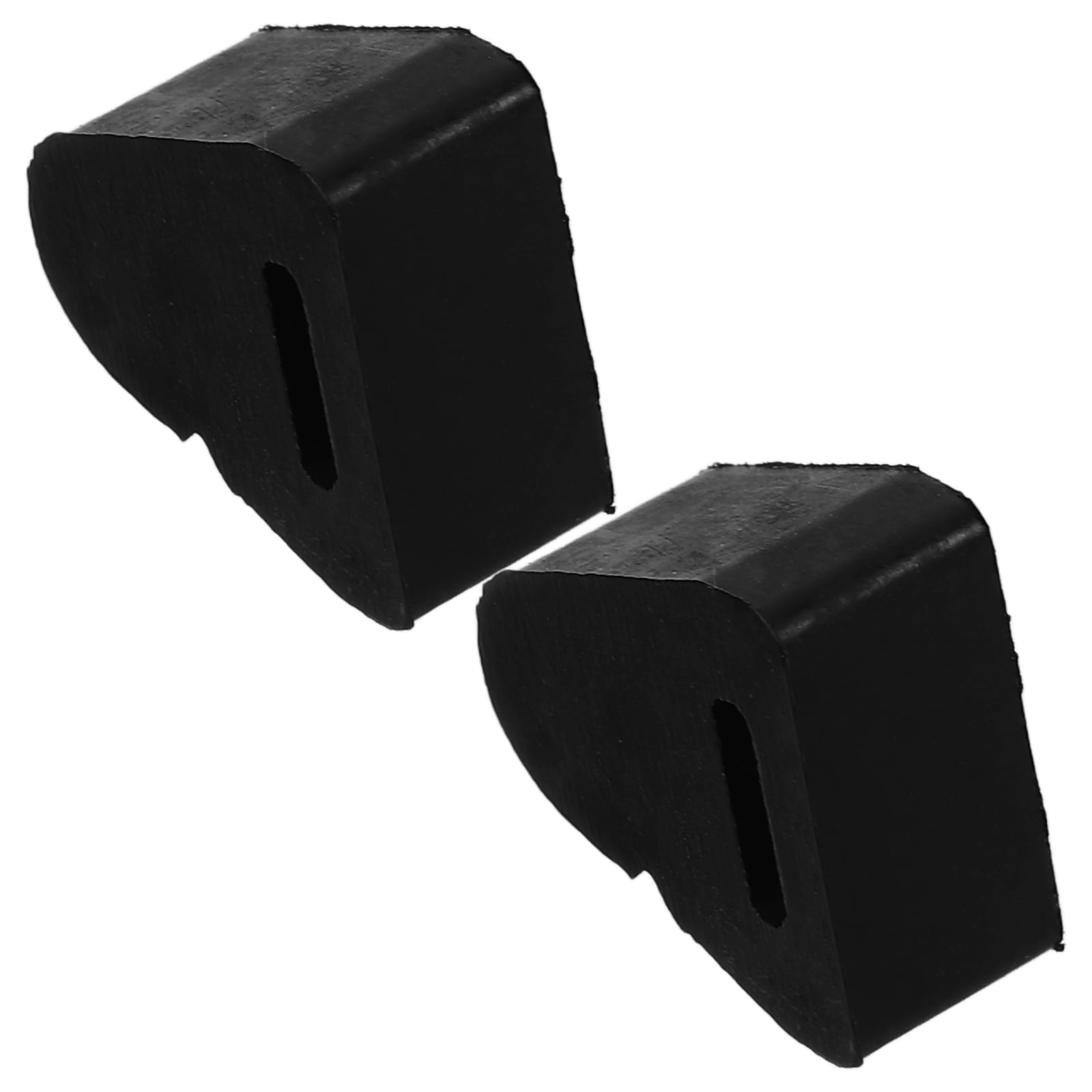 Masteelf 2 Pcs Gate Rubber Stopper Tailgate Upper Bushing Bumper Black ...